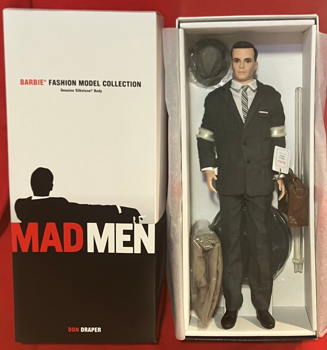 BARBIE - MAD MEN COLLECTION -DON DRAPER DOLL - NEVER REMOVED FROM BOX ...