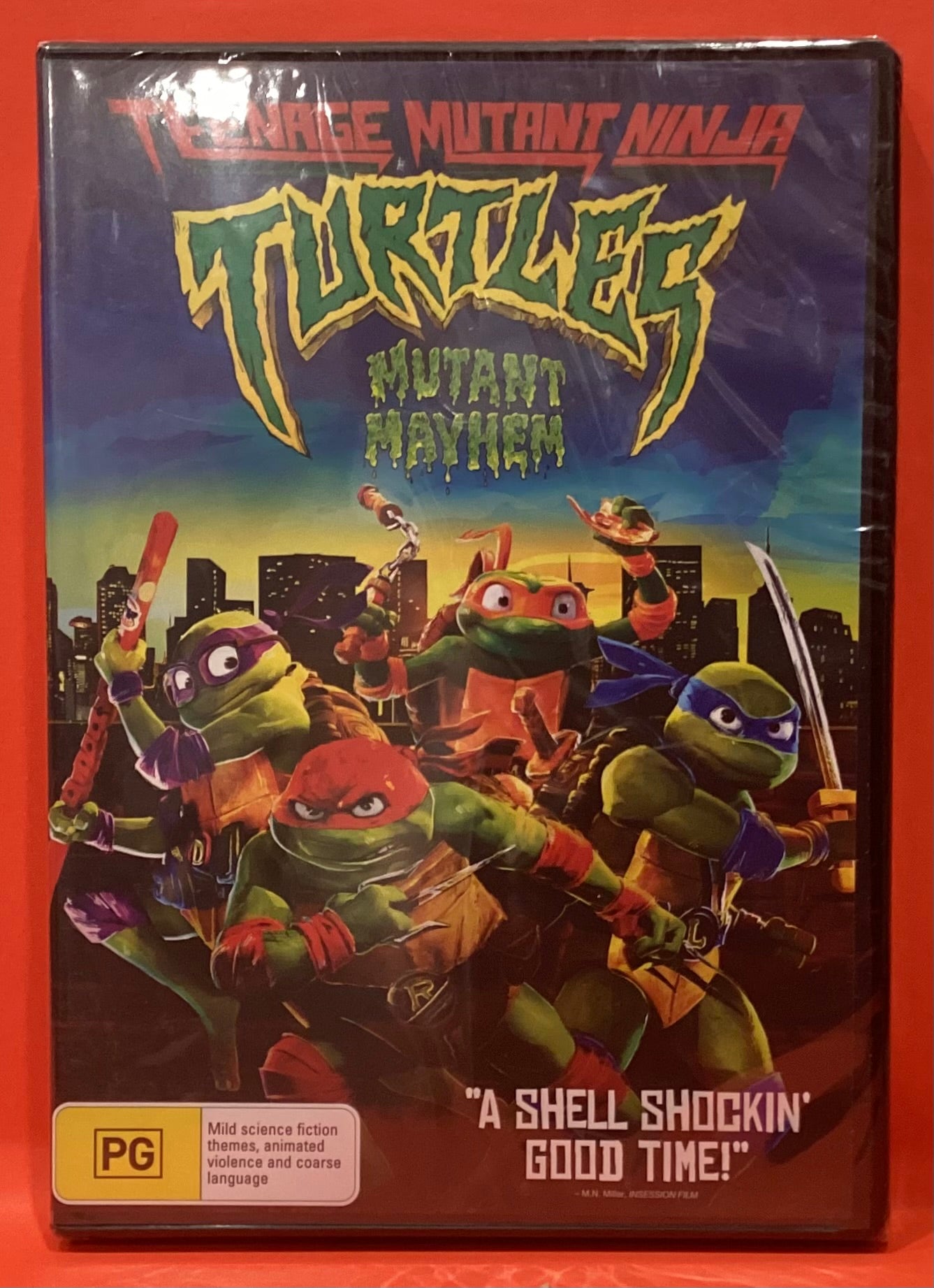 TEENAGE MUTANT NINJA TURTLES - MUTANT MAYHEM - DVD (NEW / SEALED ...