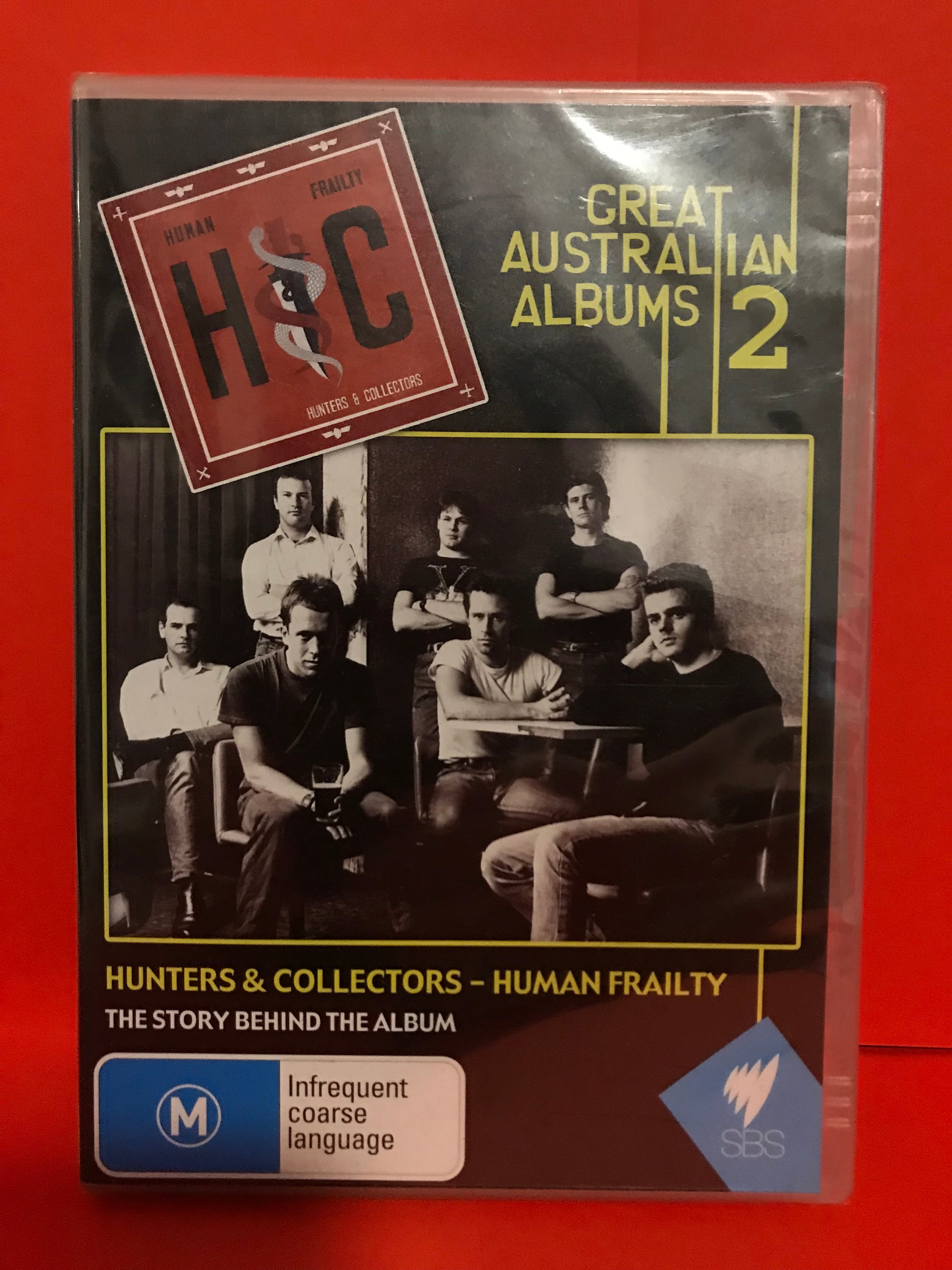HUNTERS & COLLECTORS - HUMAN FRAILTY - THE MAKING OF - DVD (SEALED ...