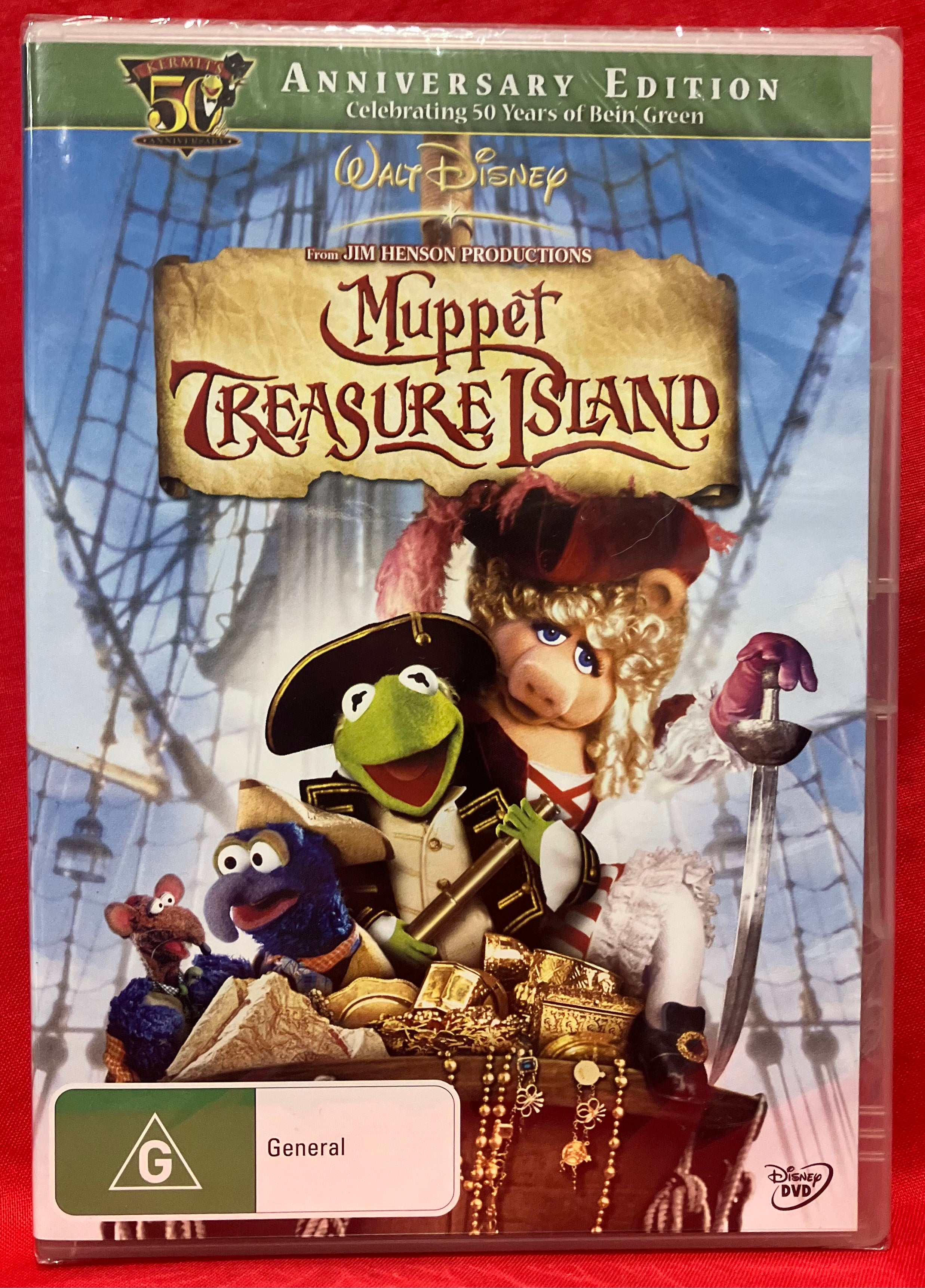 MUPPET TREASURE ISLAND - DVD (NEW / SEALED) – Dixon Recycled Records