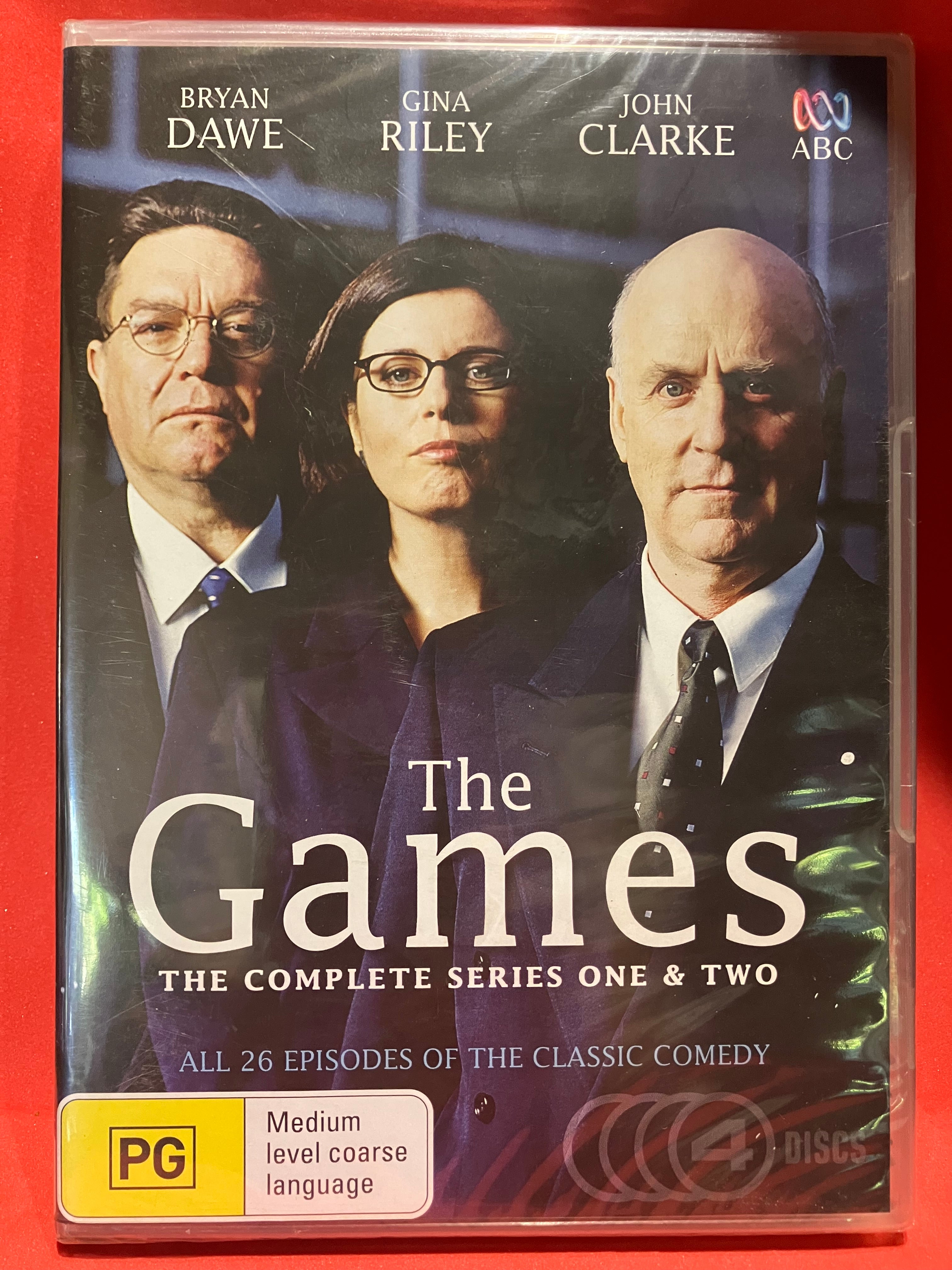 THE GAMES - COMPLETE SERIES 1 AND 2 - DVD (SEALED) – Dixon Recycled Records