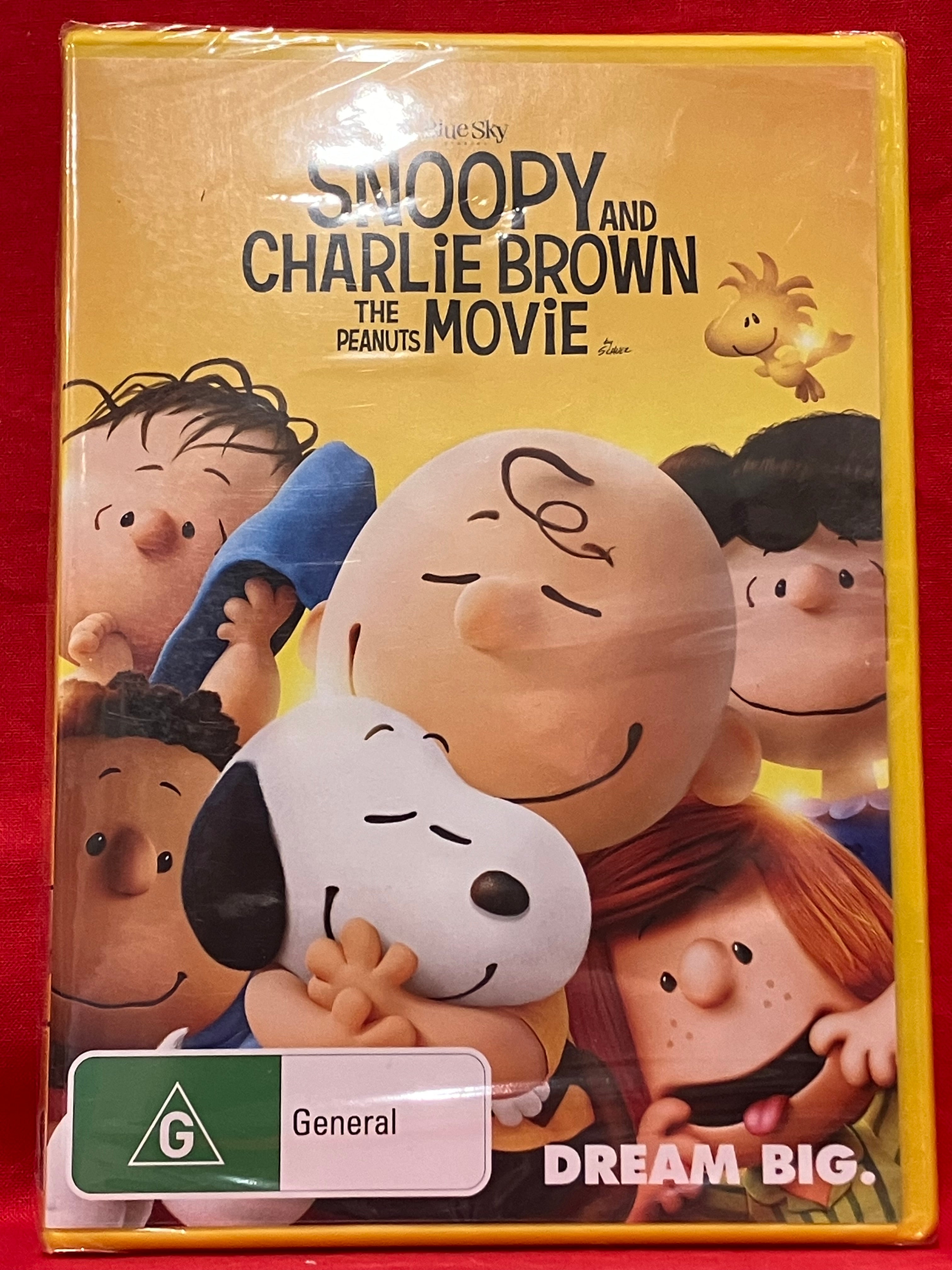 SNOOPY AND CHARLIE BROWN THE PEANUTS MOVIE - DVD (NEW/ SEALED ...