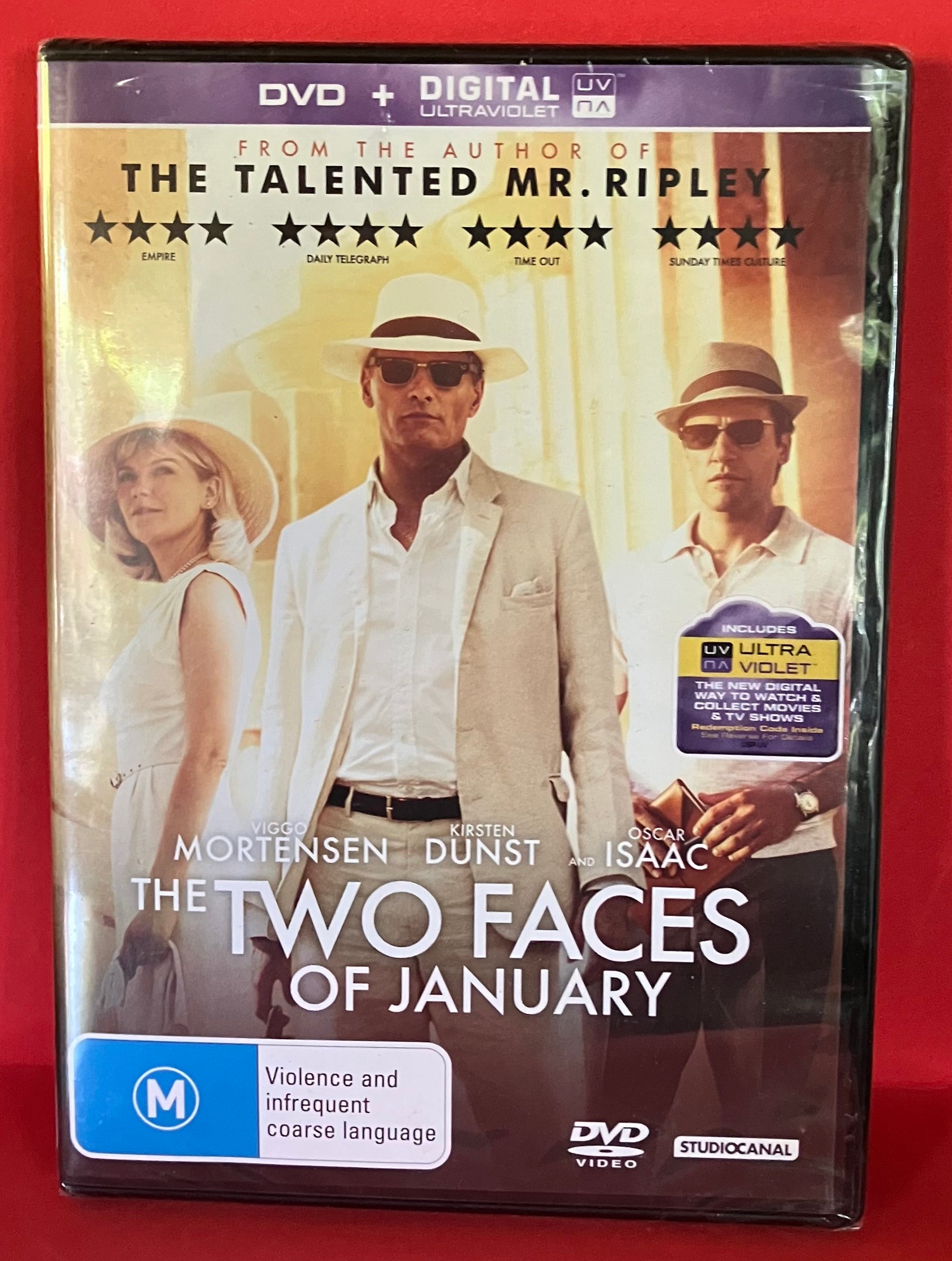 THE TWO FACES OF JANUARY - DVD (SEALED) – Dixon Recycled Records