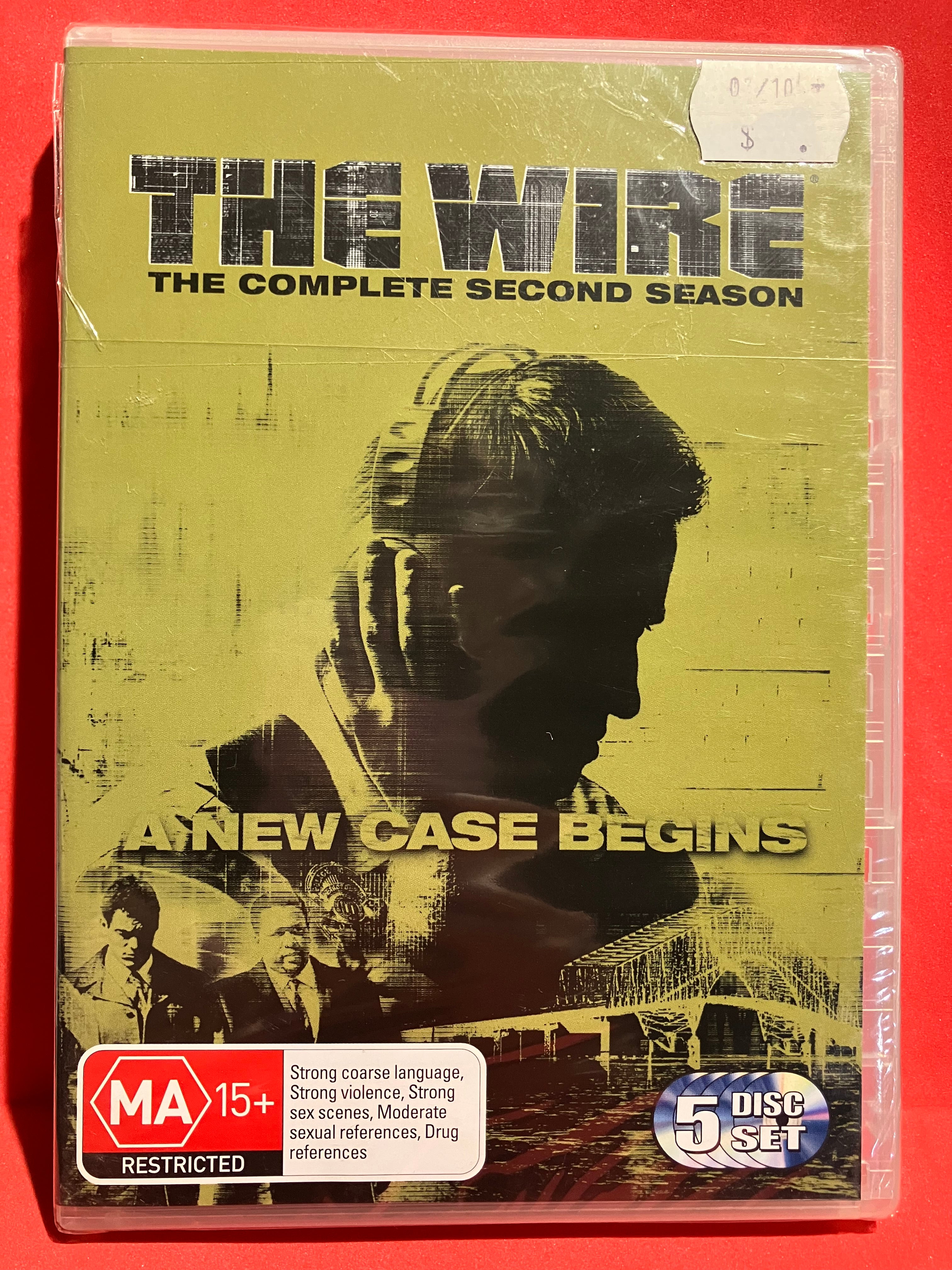 THE WIRE - COMPLETE SECOND SEASON - DVD (SEALED) – Dixon Recycled Records