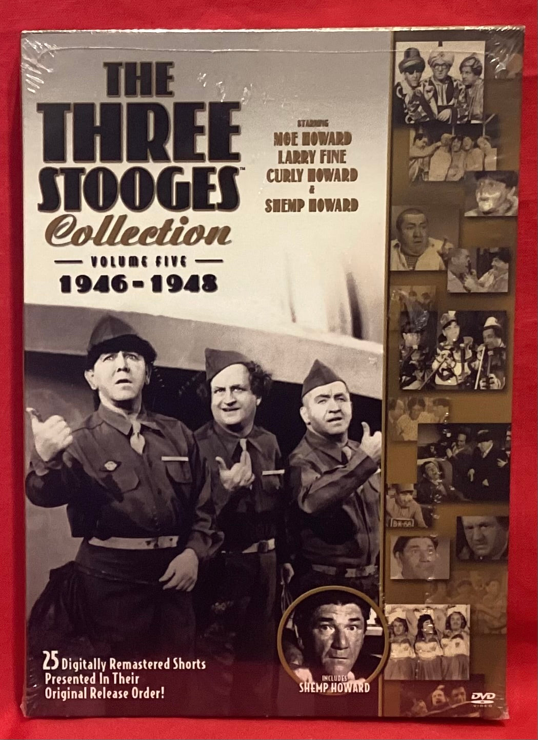 THE THREE STOOGES - COLLECTION VOLUME FIVE 1946-1948 DVD (NEW / SEALED ...