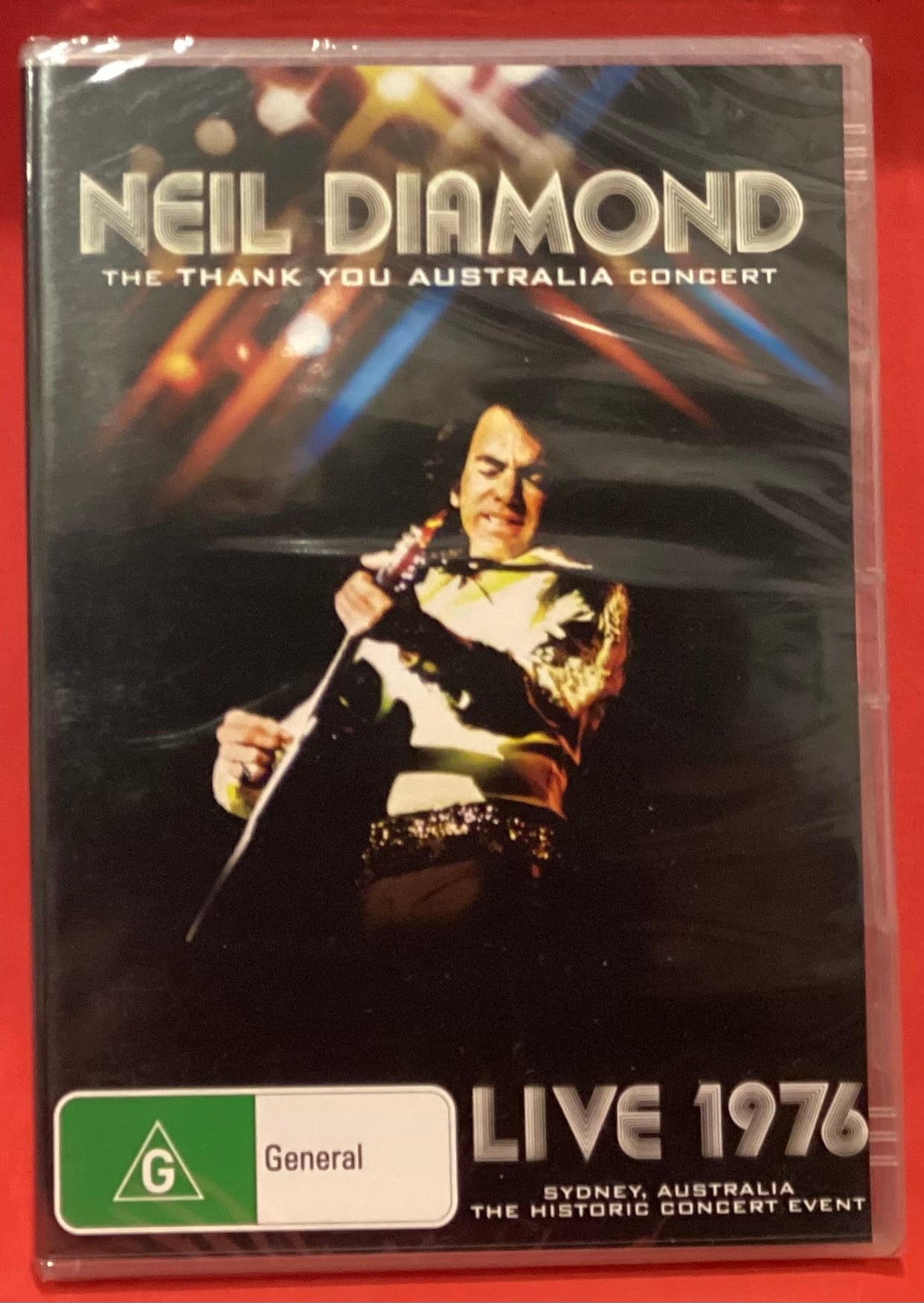 NEIL DIAMOND - THANK YOU AUSTRALIA CONCERT - DVD (NEW/ SEALED) – Dixon ...