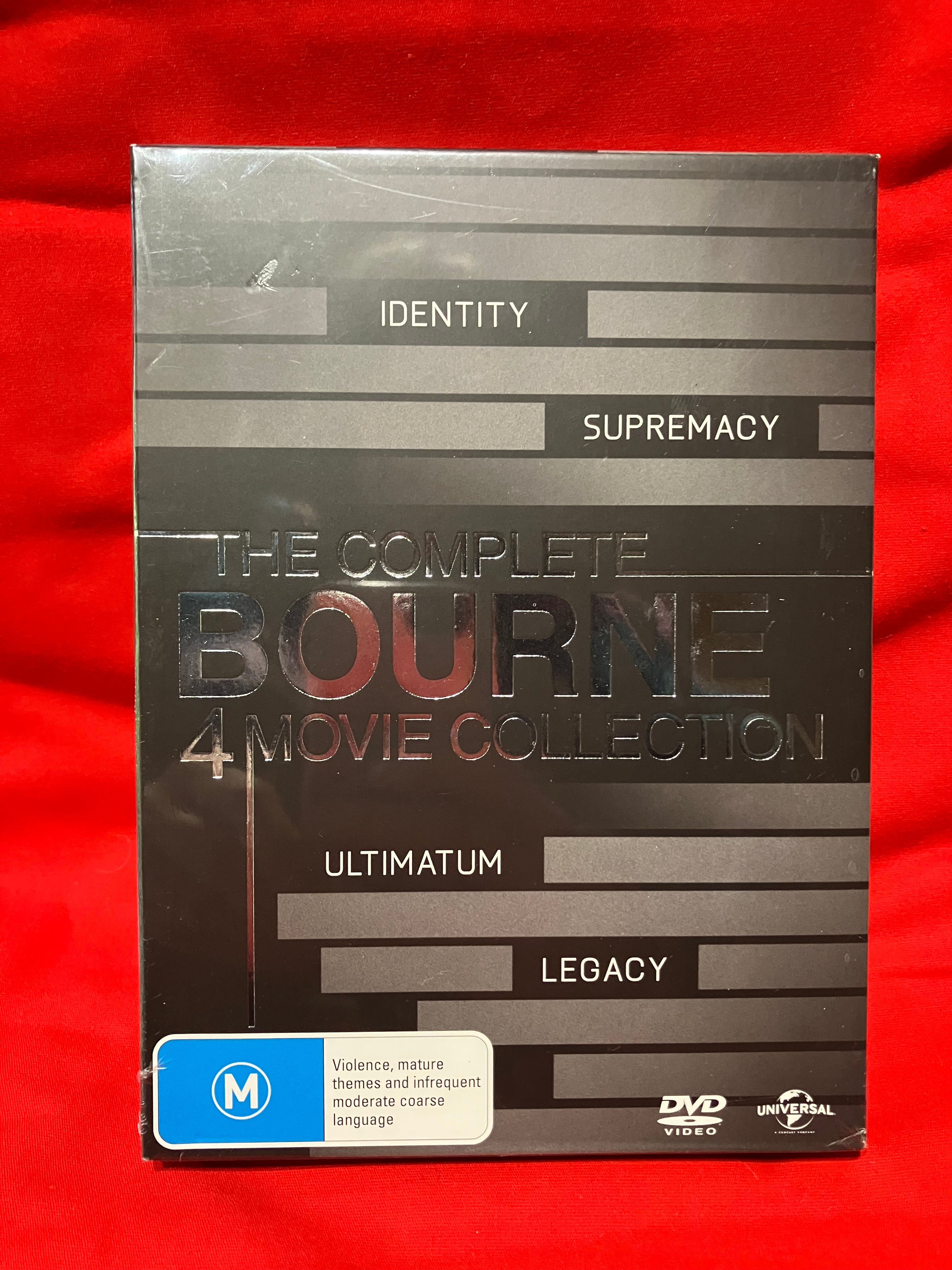 THE COMPLETE BOURNE 4 MOVIE COLLECTION - DVD (SEALED) – dixonrecycled