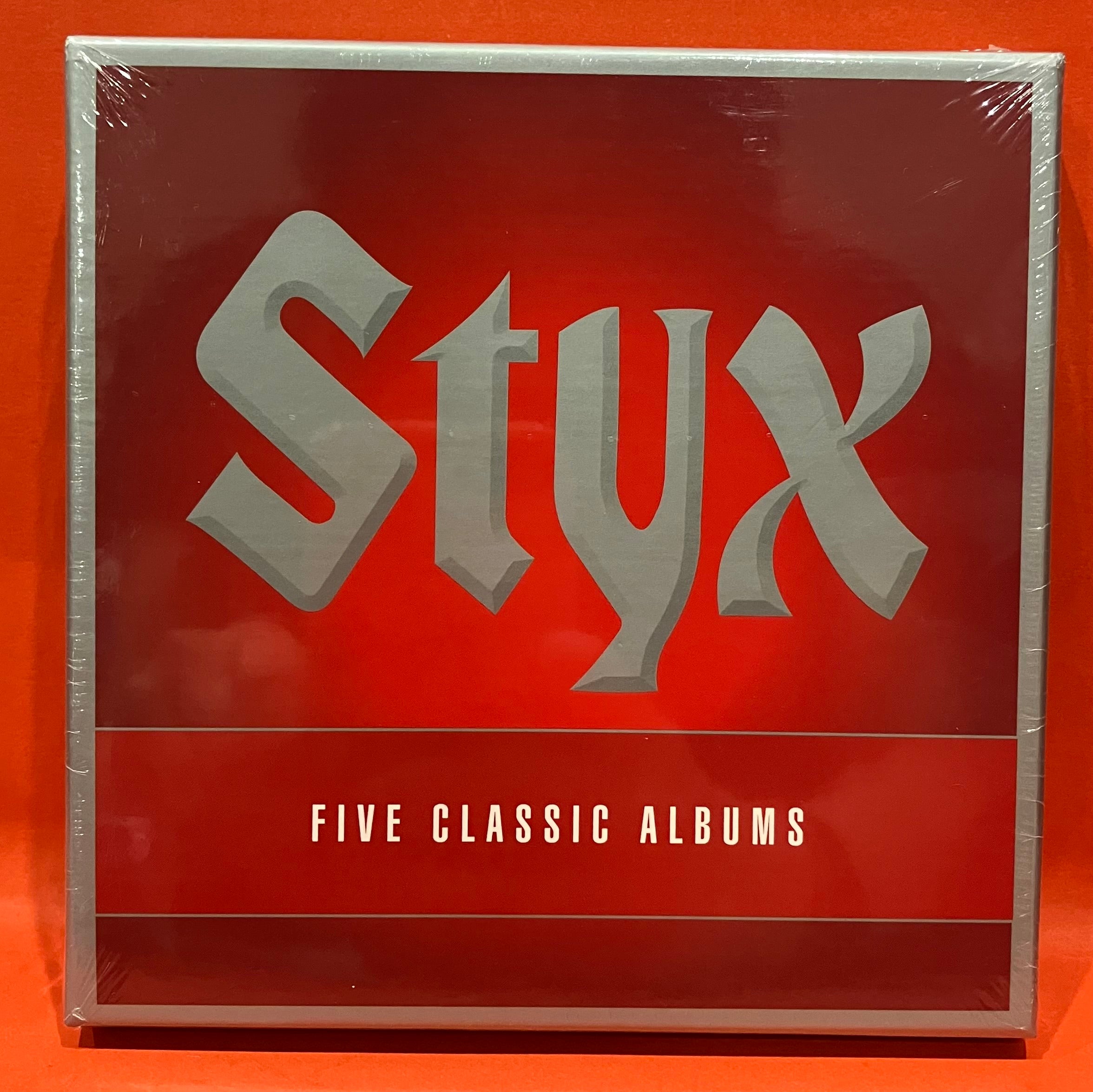 STYX - FIVE CLASSIC ALBUMS - CD BOX (NEW /SEALED) – dixonrecycled
