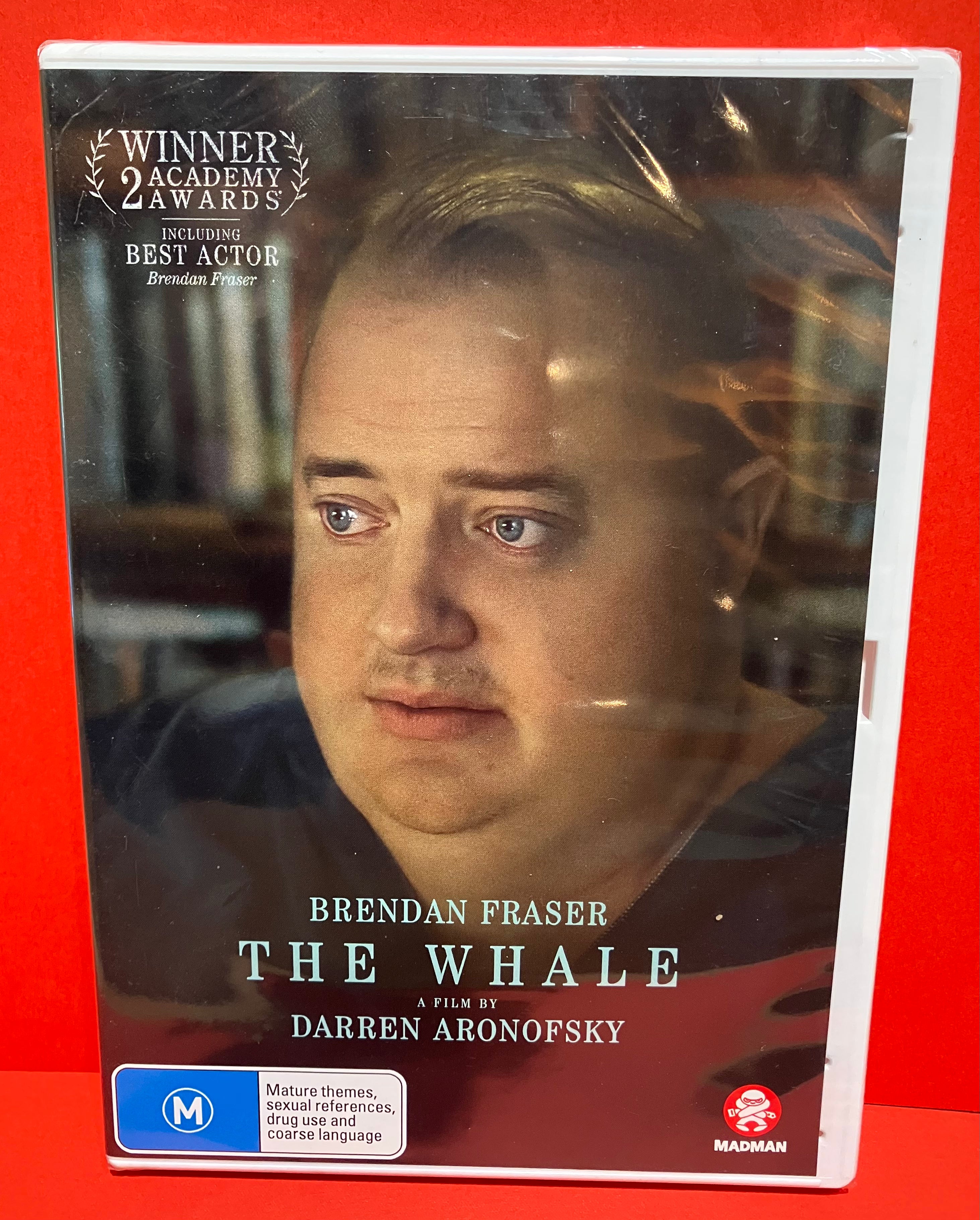 THE WHALE - DVD - BREDAN FRASER (SEALED) – Dixon Recycled Records