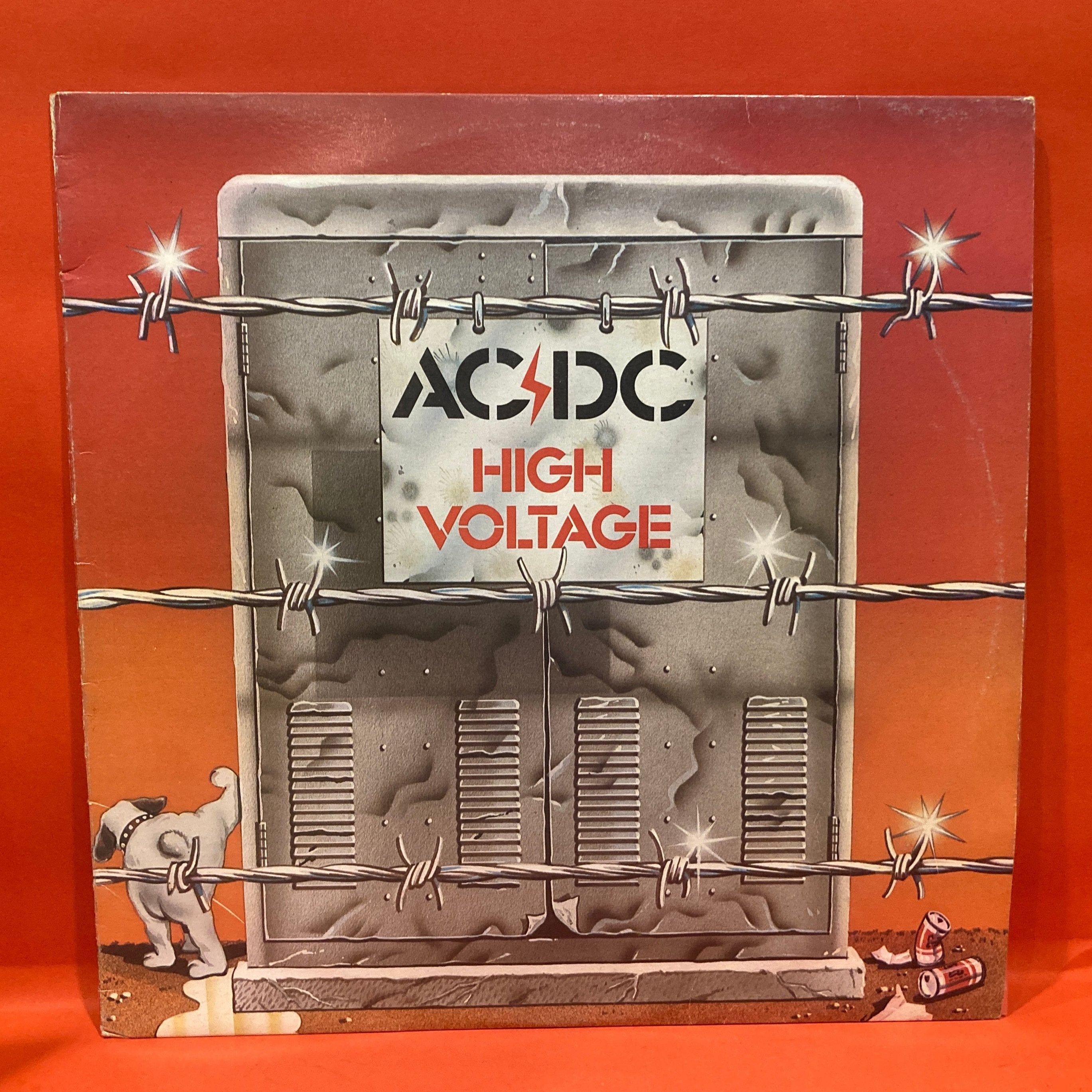 AC/DC - HIGH VOLTAGE LP - VINYL - ORIG 1975 OZ PRESS APLP.009 – Dixon Recycled Records