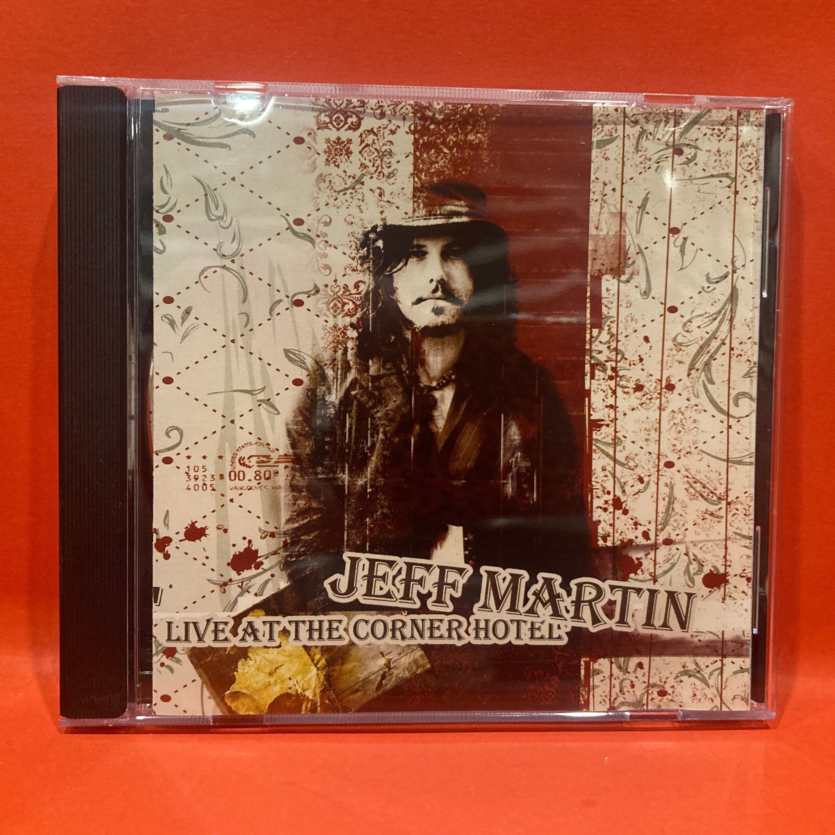JEFF MARTIN - LIVE AT THE CORNER HOTEL - CD-R - Ultra rare! TEA PARTY ...