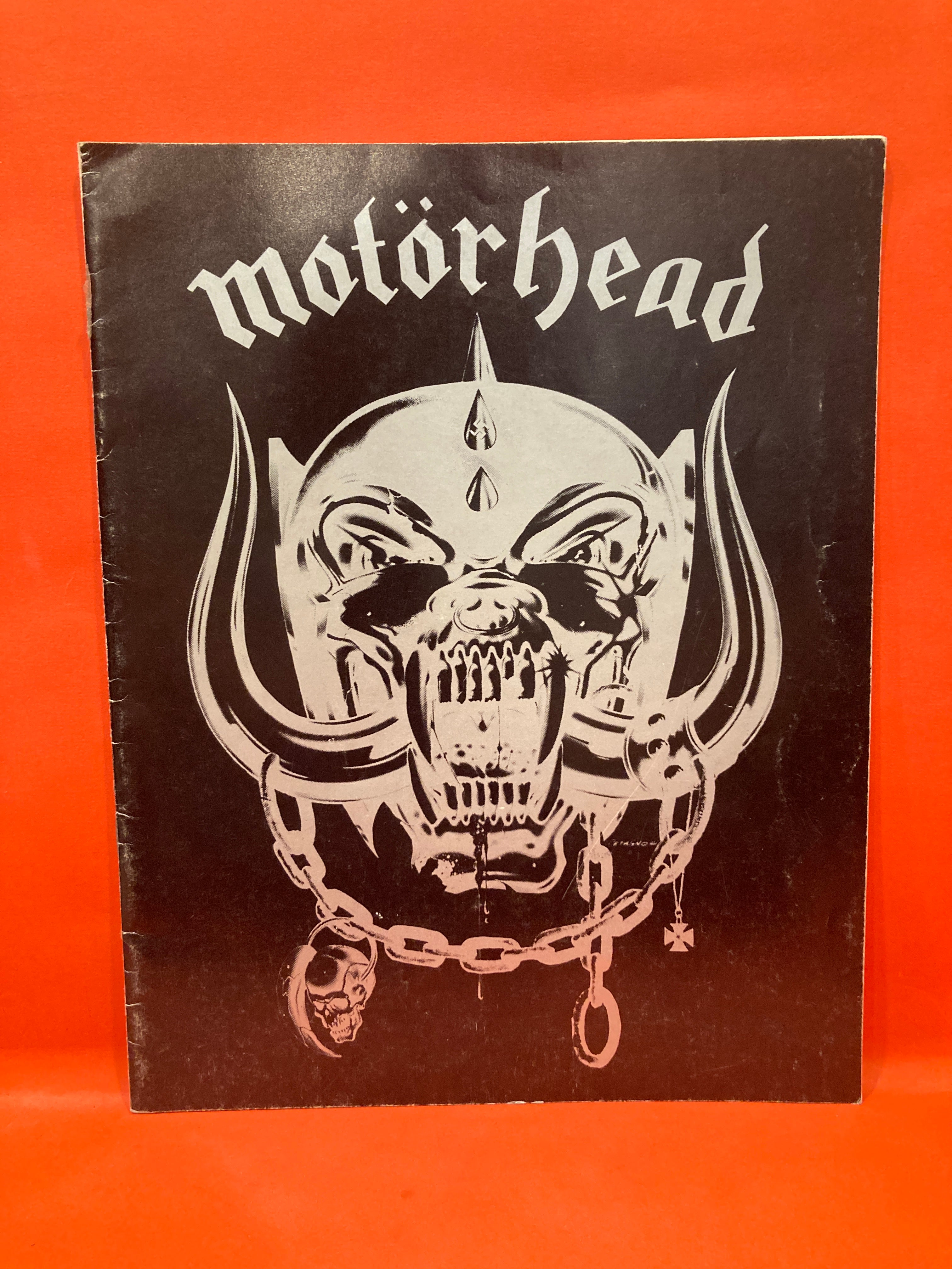 MOTORHEAD - MOTORHEAD TOUR 1977 - PROGRAM - RARE – dixonrecycled