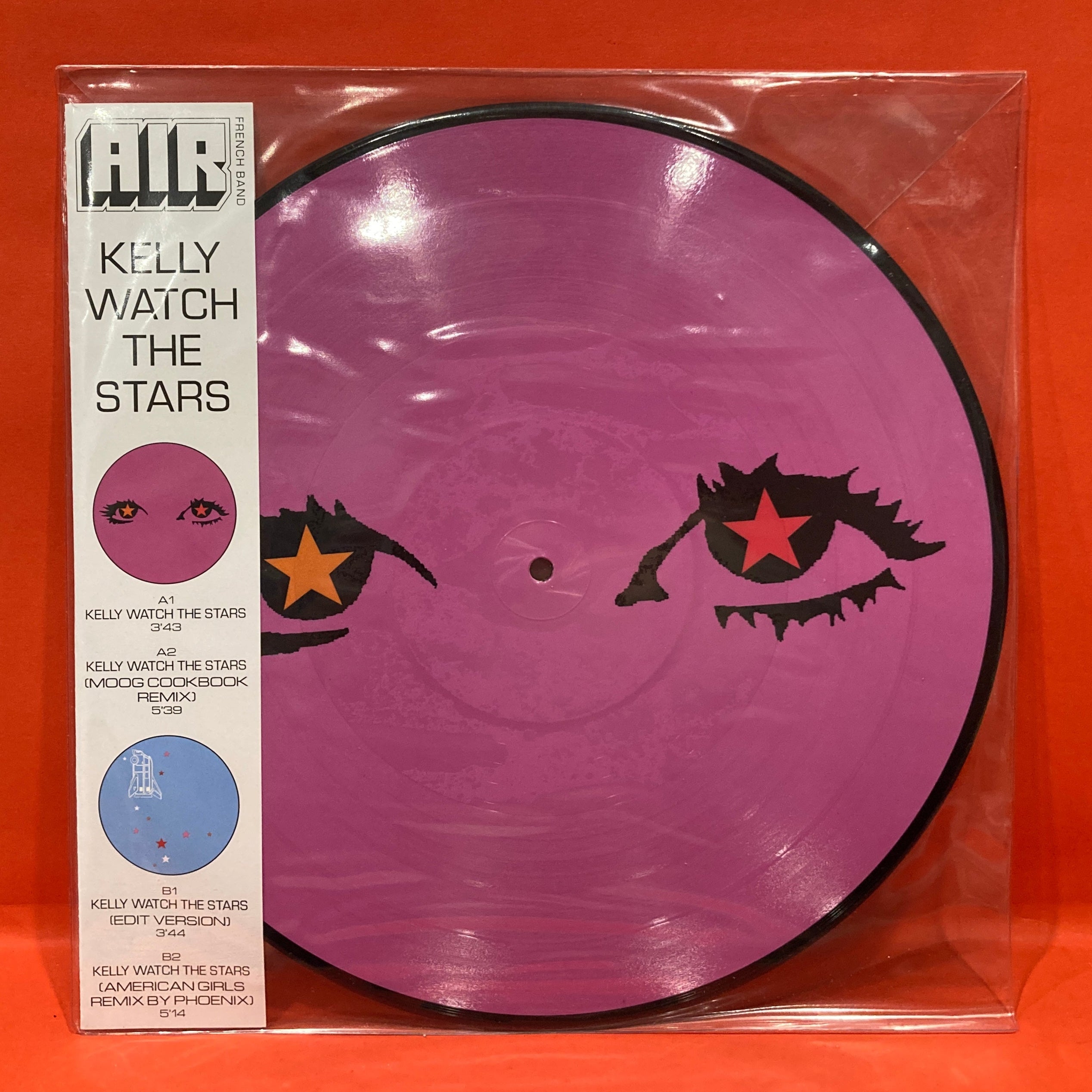 AIR - KELLY WATCH THE STARS 12" - RSD 2024 - PICTURE DISC VINYL (NEW ...