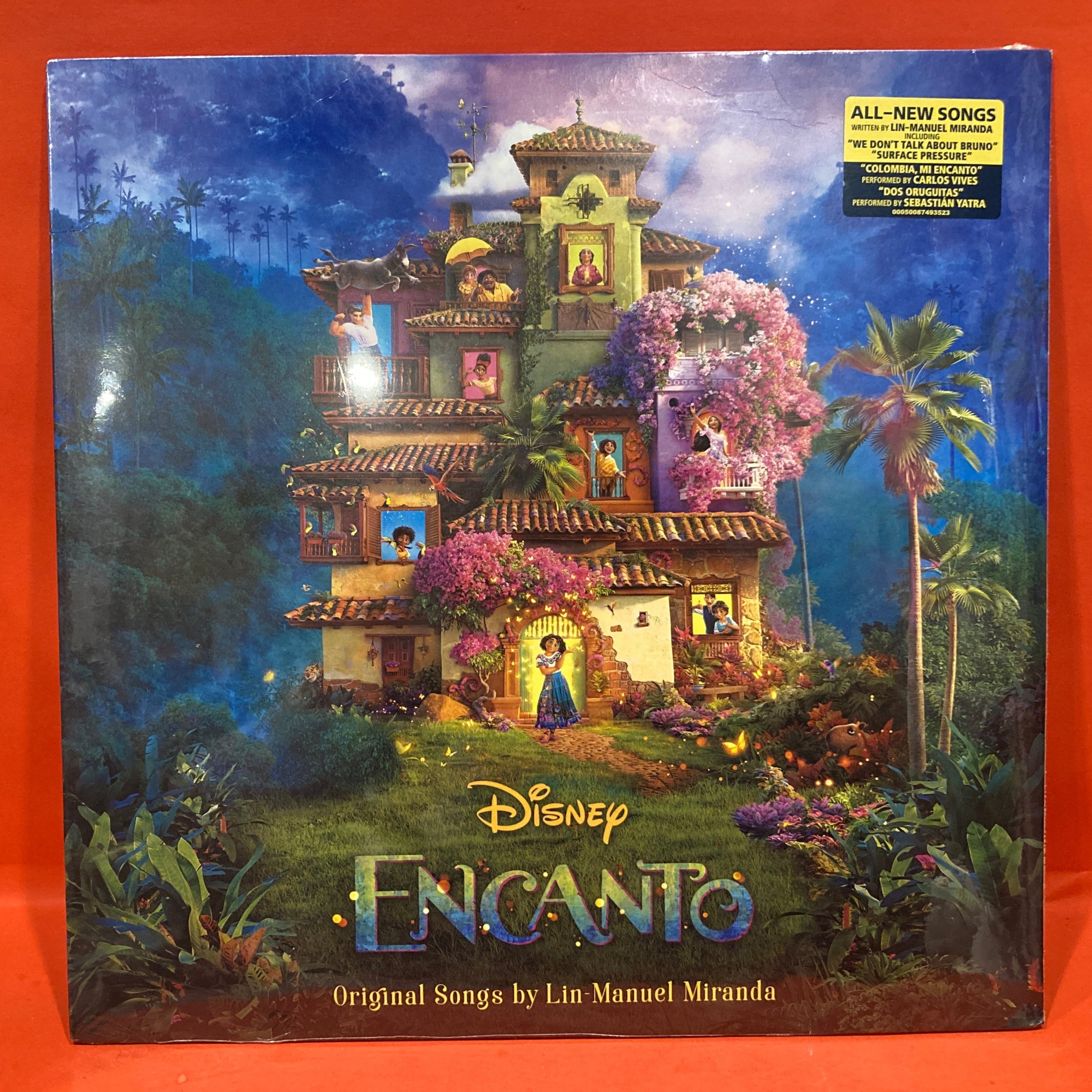 ENCANTO - ORIGINAL MOTION PICTURE SOUNDTRACK - LIN-MANUEL MIRANDA LP ...