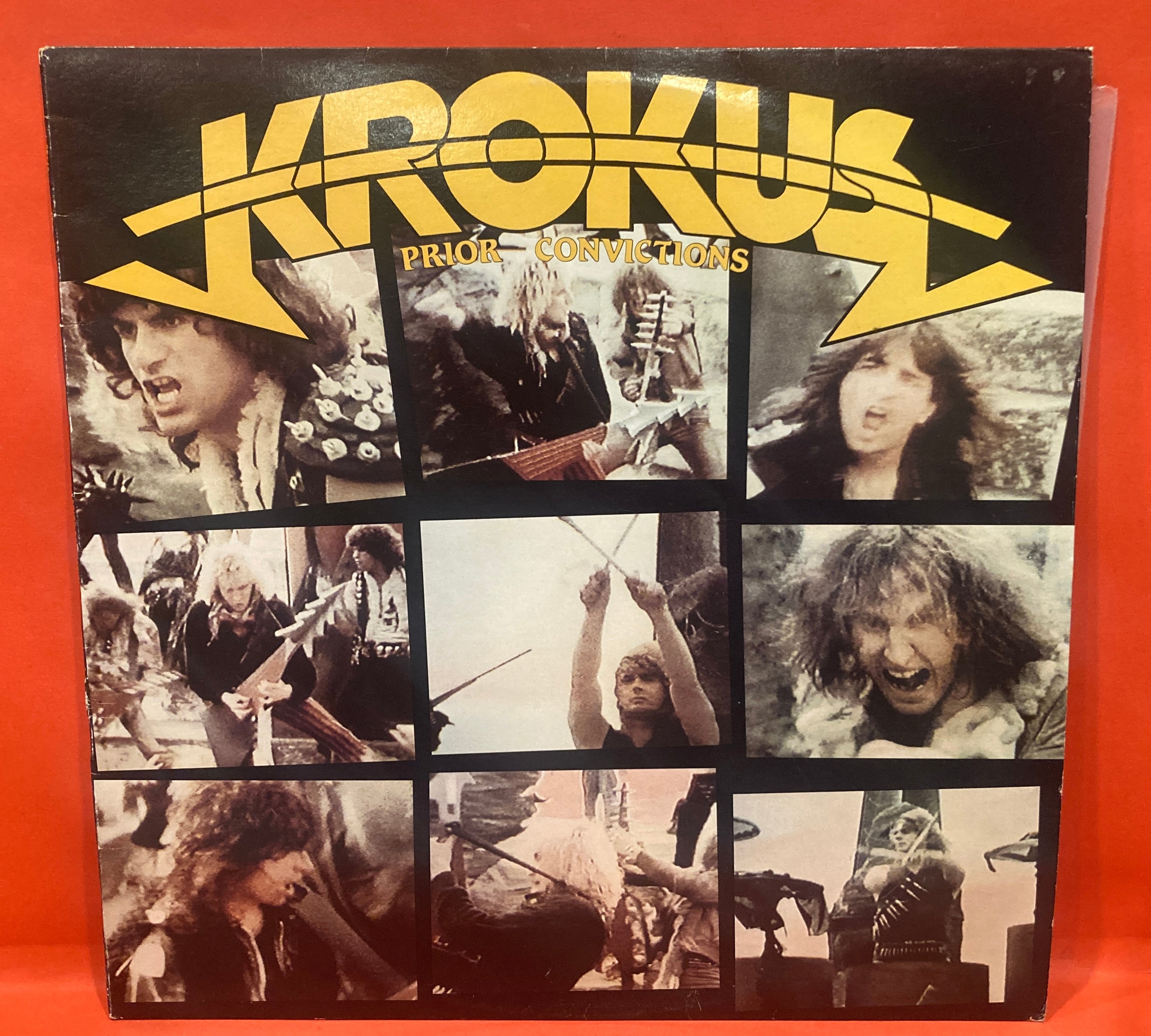 KROKUS - PRIOR CONVCITIONS LP - VINYL – Dixon Recycled Records