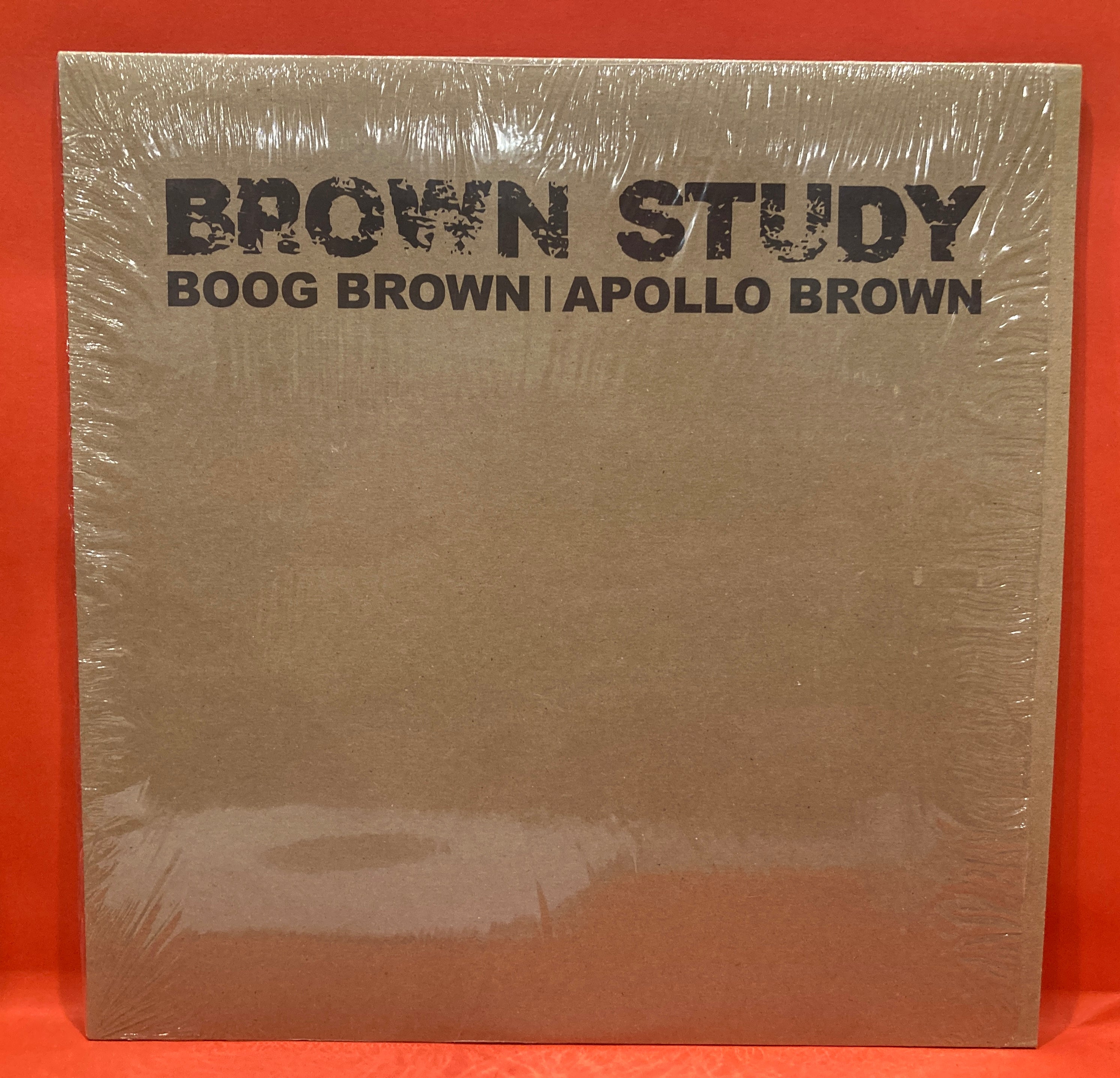 BOOG BROWN/ APOLLO BROWN - BROWN STUDY LP - BROWN MARBLE VINYL – Dixon ...