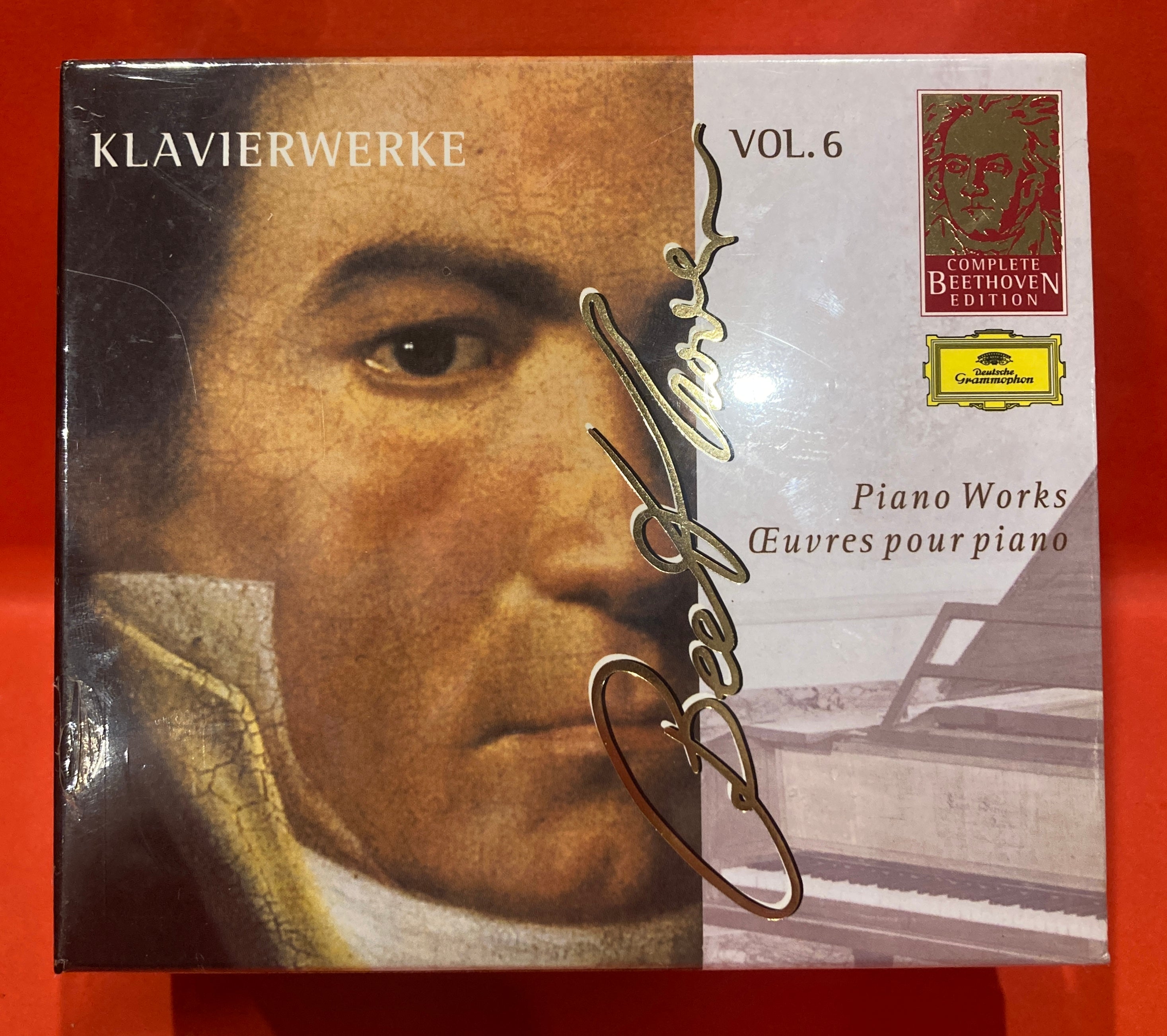 BEETHOVEN - PIANO WORKS VOL.6 - D.G. COMPLETE BEETHOVEN EDITION 8X CD ...