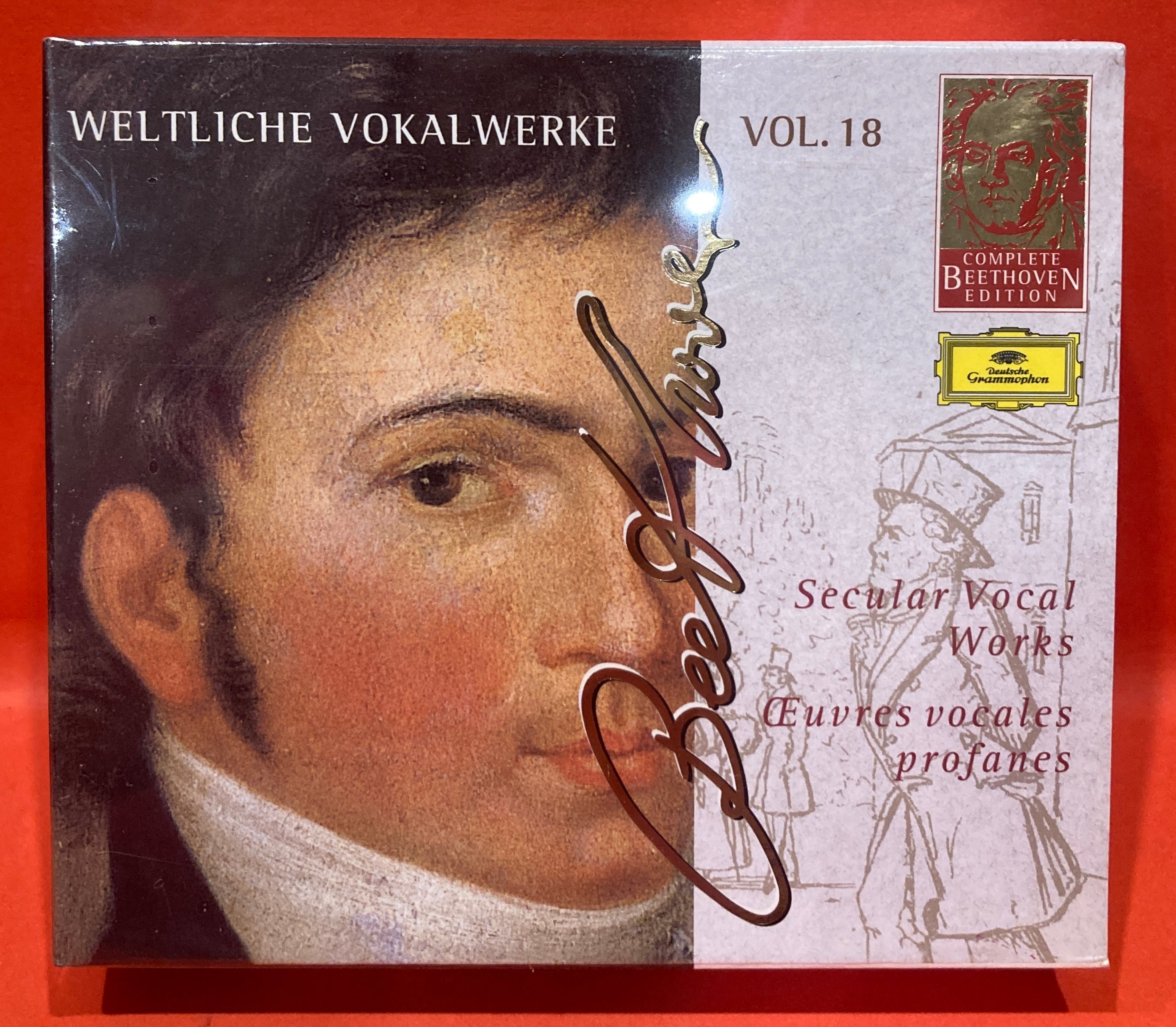 BEETHOVEN - SECULAR VOCAL WORKS VOL.18 - D.G. COMPLETE BEETHOVEN EDITI ...