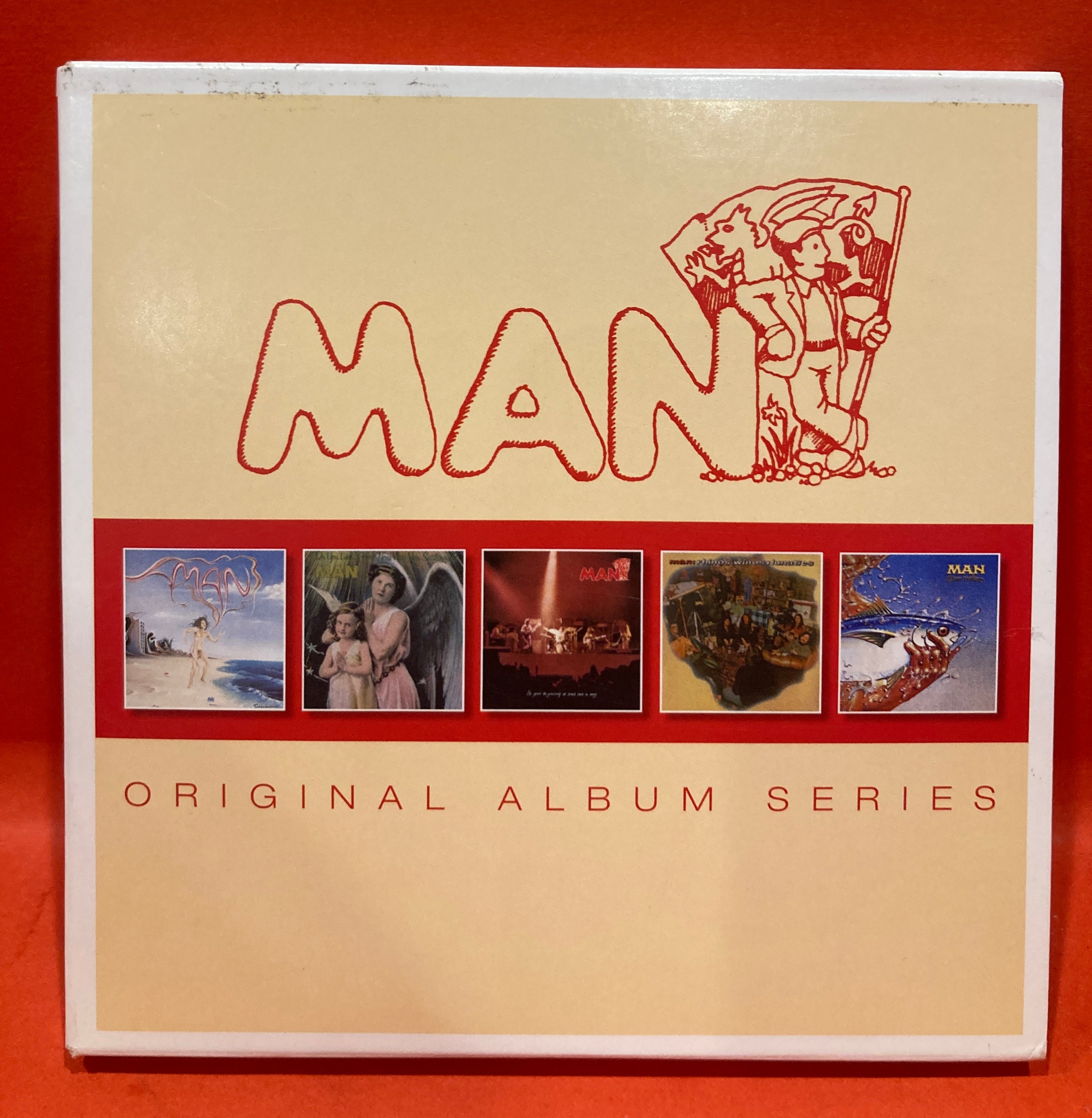 MAN - ORIGINAL ALBUM SERIES - 5XCD SET – Dixon Recycled Records