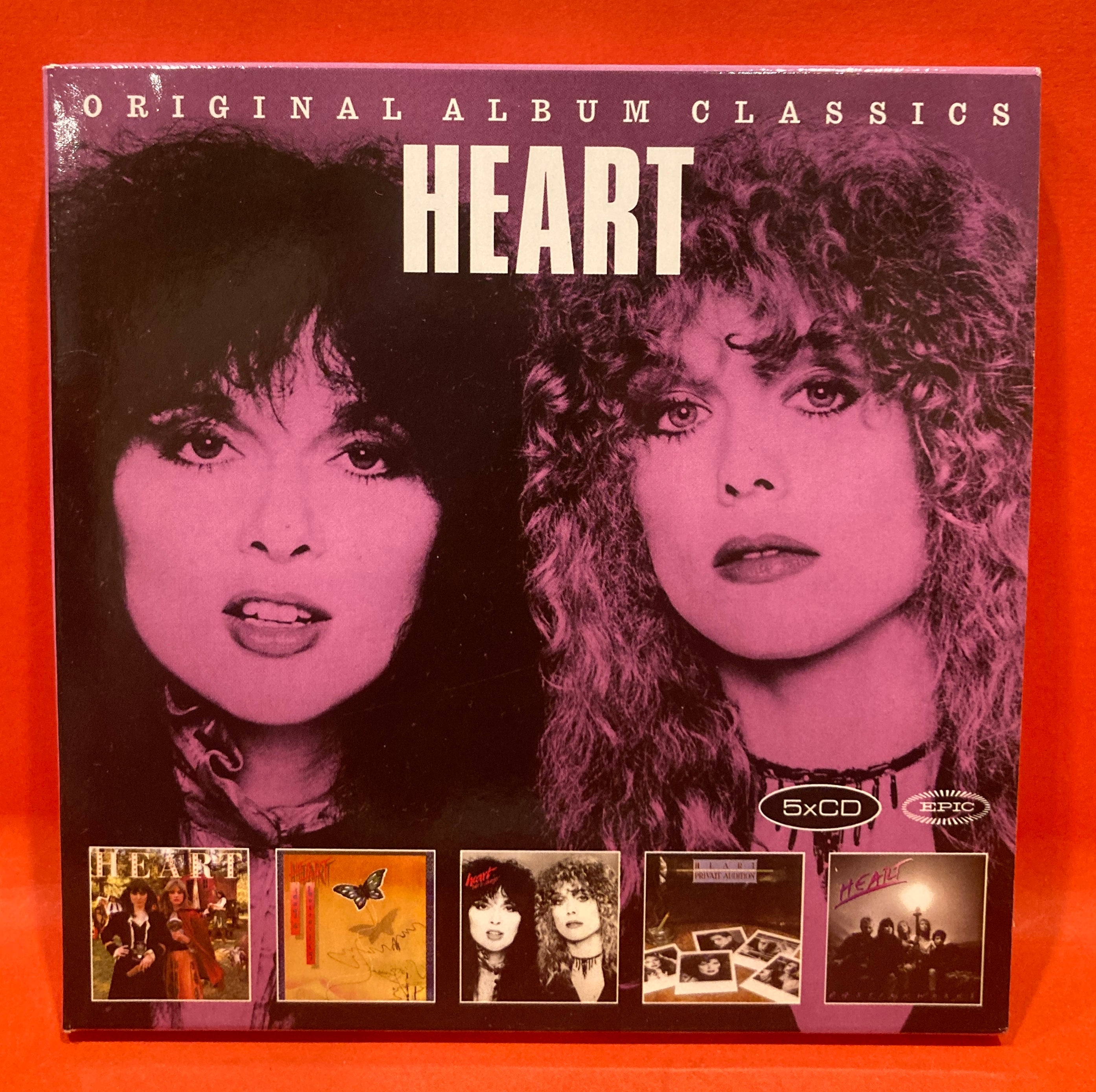 HEART - ORIGINAL ALBUM CLASSICS - 5XCD – Dixon Recycled Records