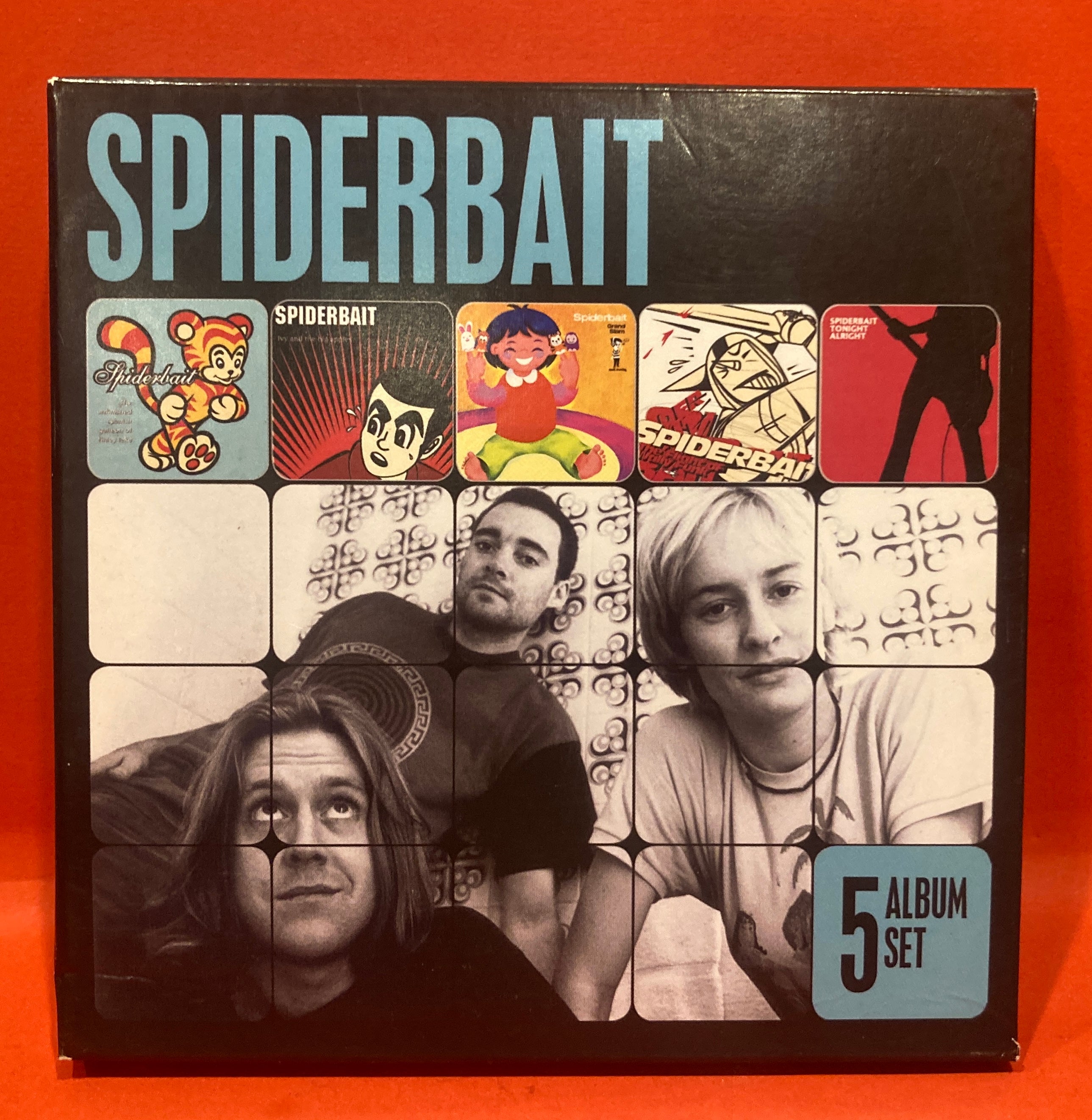 SPIDERBAIT - 5 ALBUM SET - 5XCD – dixonrecycled