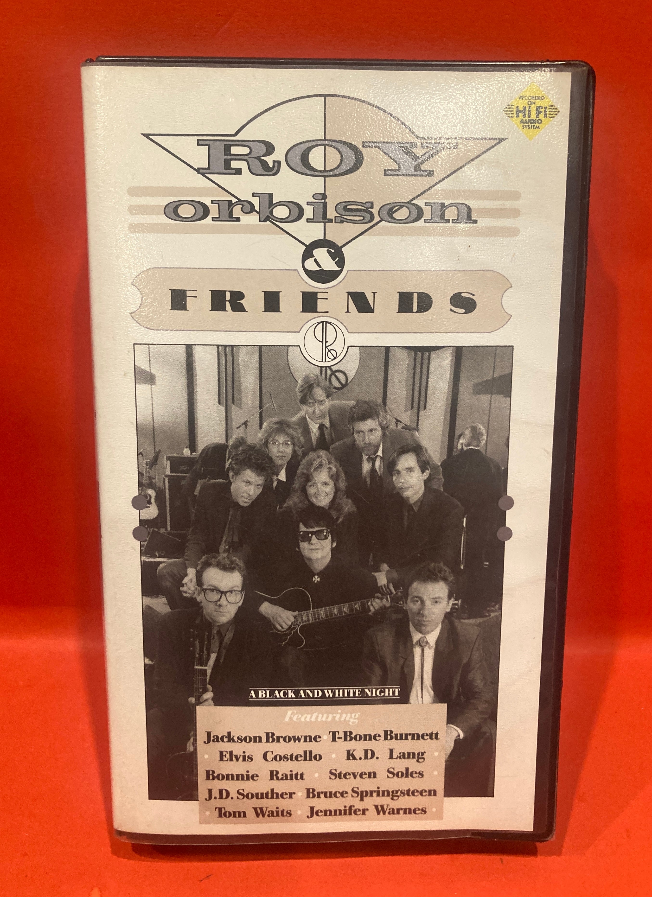 ROY ORBISON & FRIENDS - BLACK & WHITE NIGHT - VHS/ VIDEO – dixonrecycled