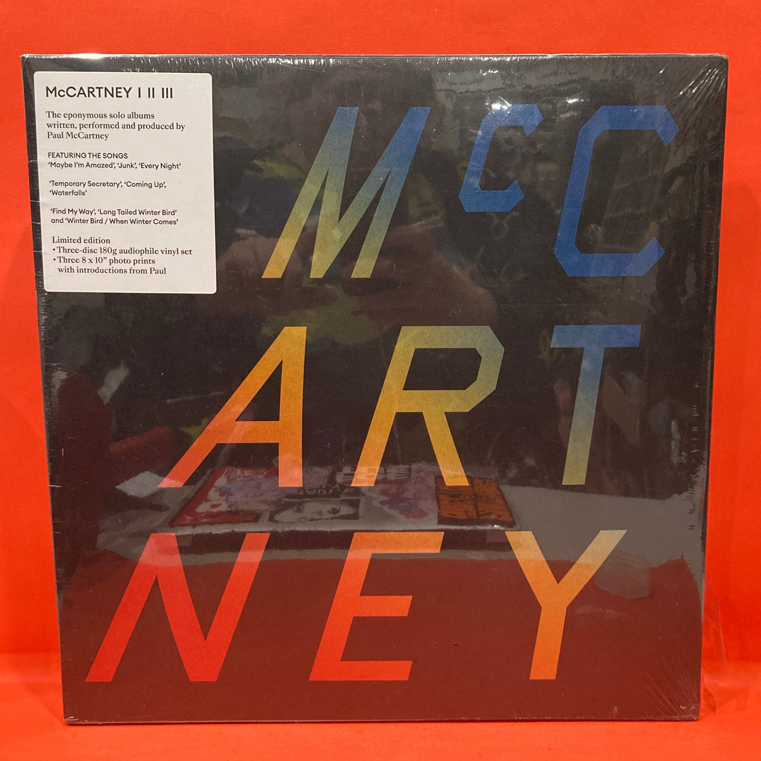 PAUL McCARTNEY - ...I, II, III LP VINYL BOX SET (NEW/ SEALED) – Dixon ...