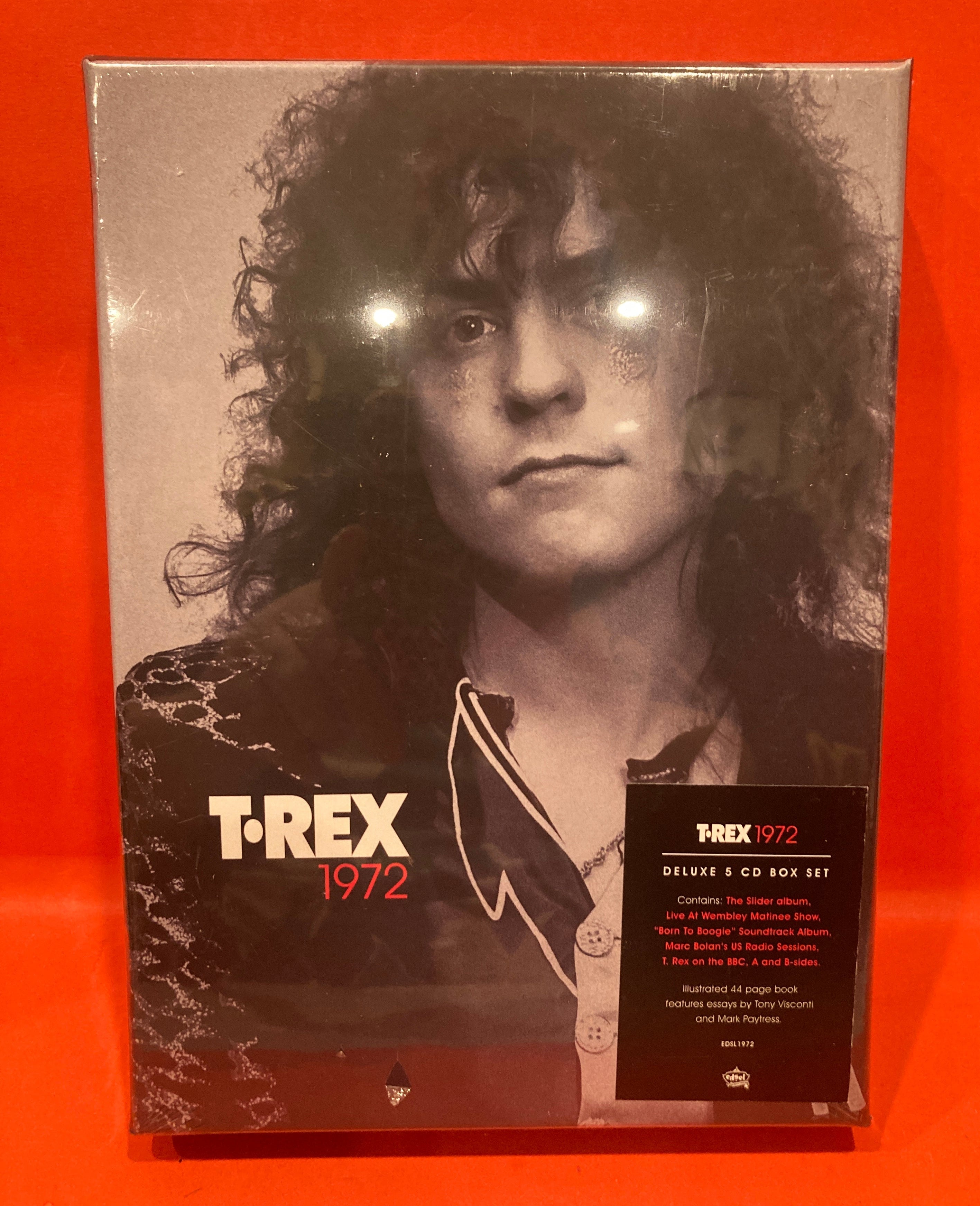 T.REX -1972 - 5X CD - SUPER DELUXE EDITION BOX SET - NEW/SEALED – Dixon ...