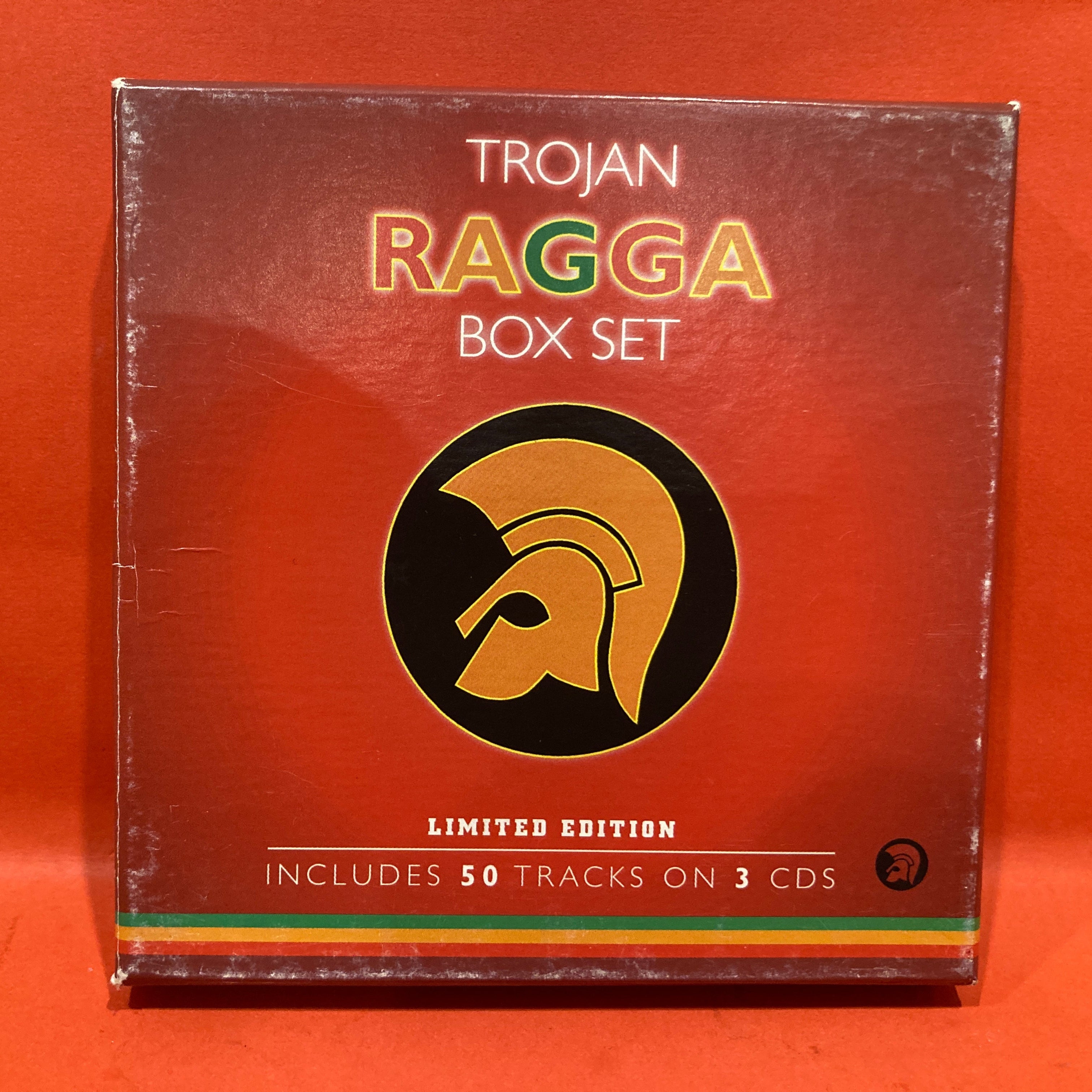 VARIOUS ARTISTS - TROJAN RAGGA - 3X CD BOX SET - REGGAE – dixonrecycled