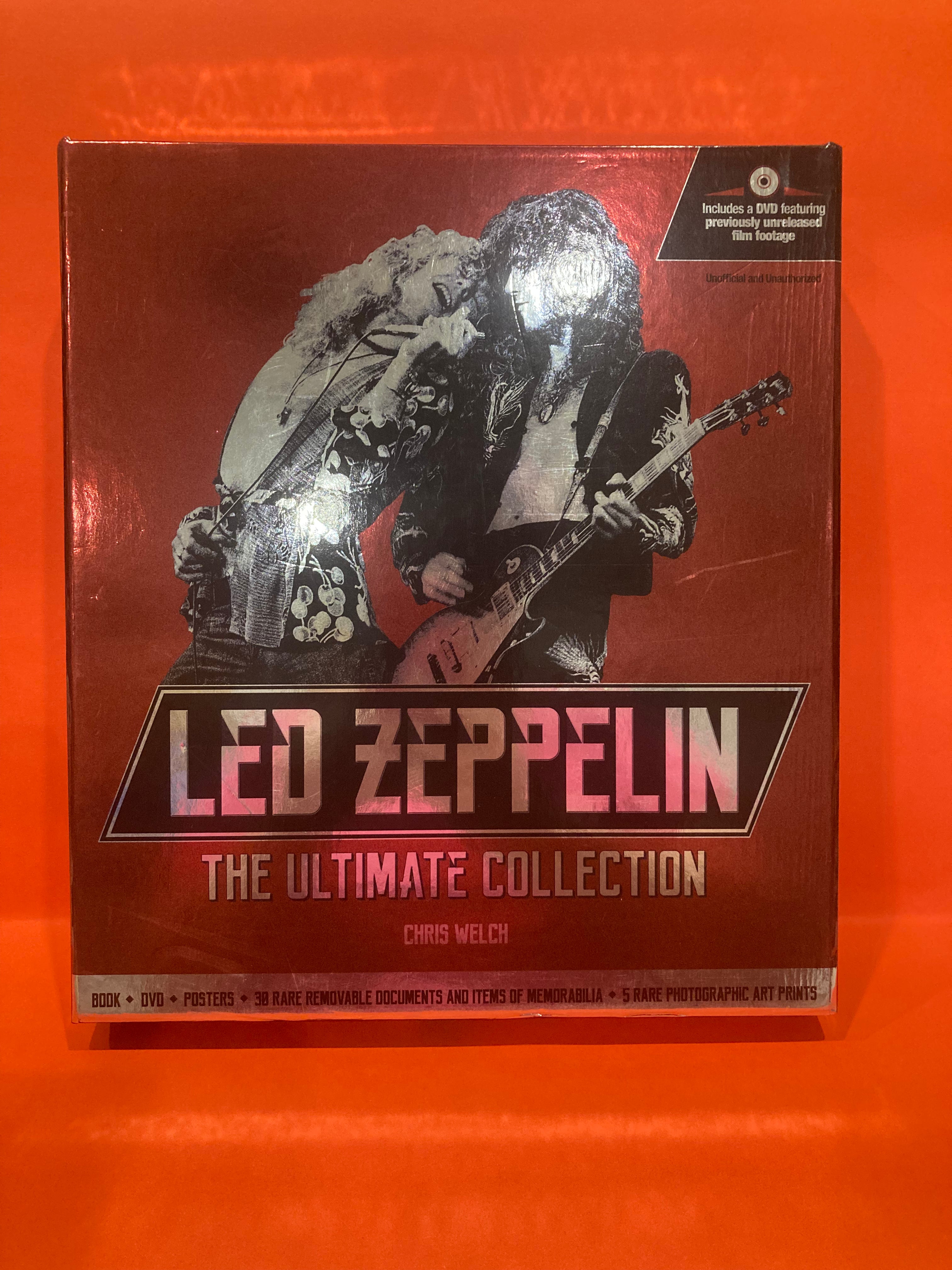 LED ZEPPELIN: THE ULTIMATE COLLECTION - BOOK + DVD + POSTERS BY - CHRI ...