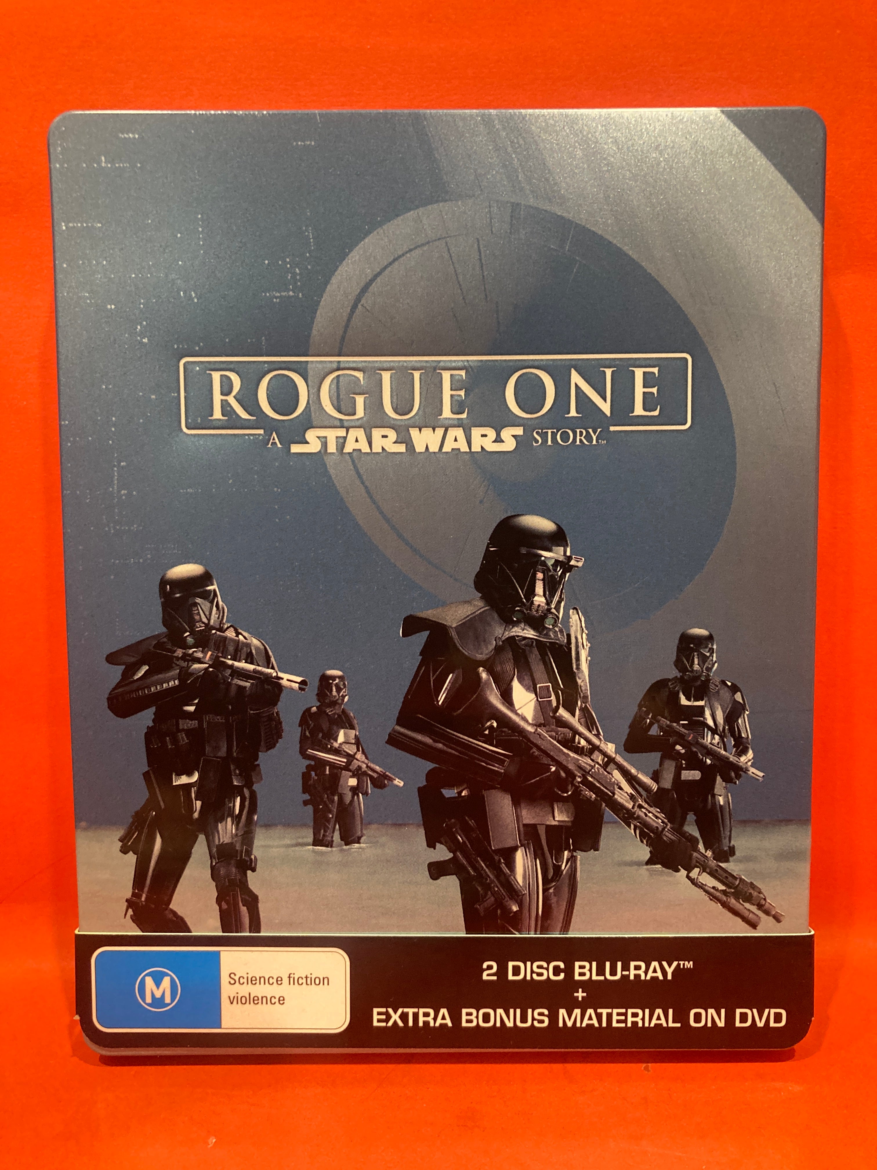 ROGUE ONE: A STAR WARS STORY - BLU-RAY +DVD - LTD EDITION STEELBOOK ...