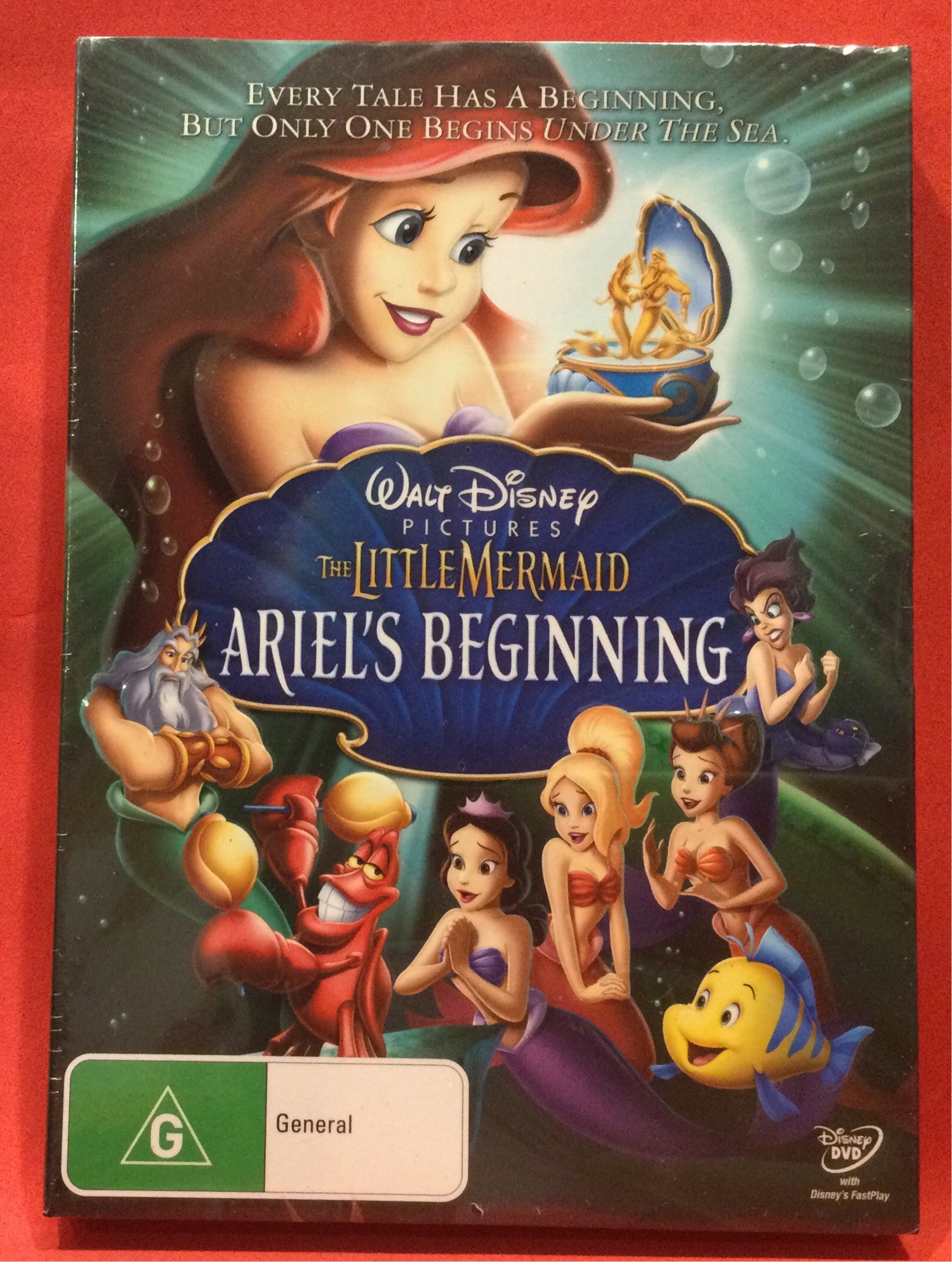 LITTLE MERMAID, THE - ARIEL'S BEGINNING - DVD (SEALED) – dixonrecycled