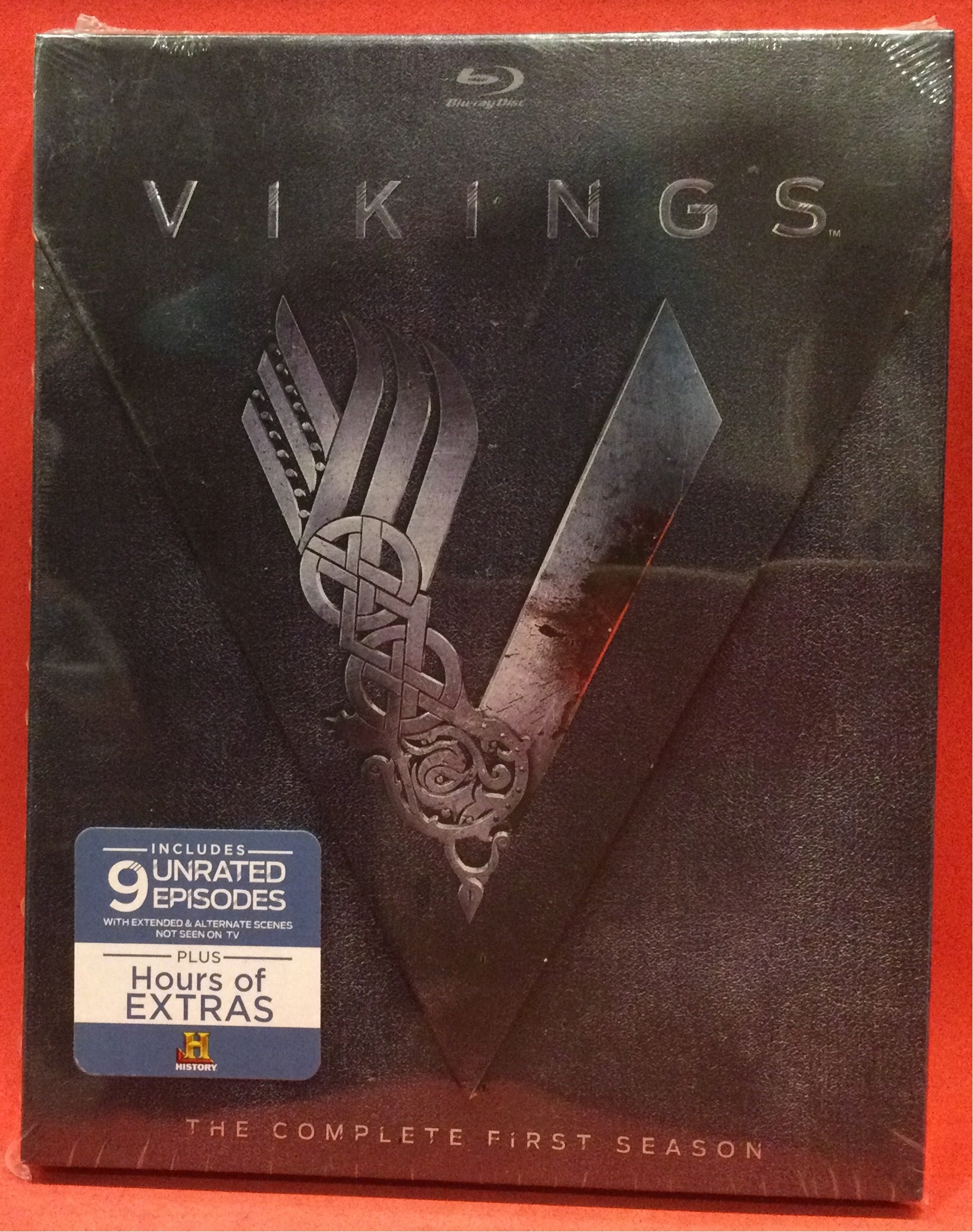 VIKINGS - COMPLETE FIRST SEASON - BLU-RAY - 3 DVD DISCS (SEALED ...