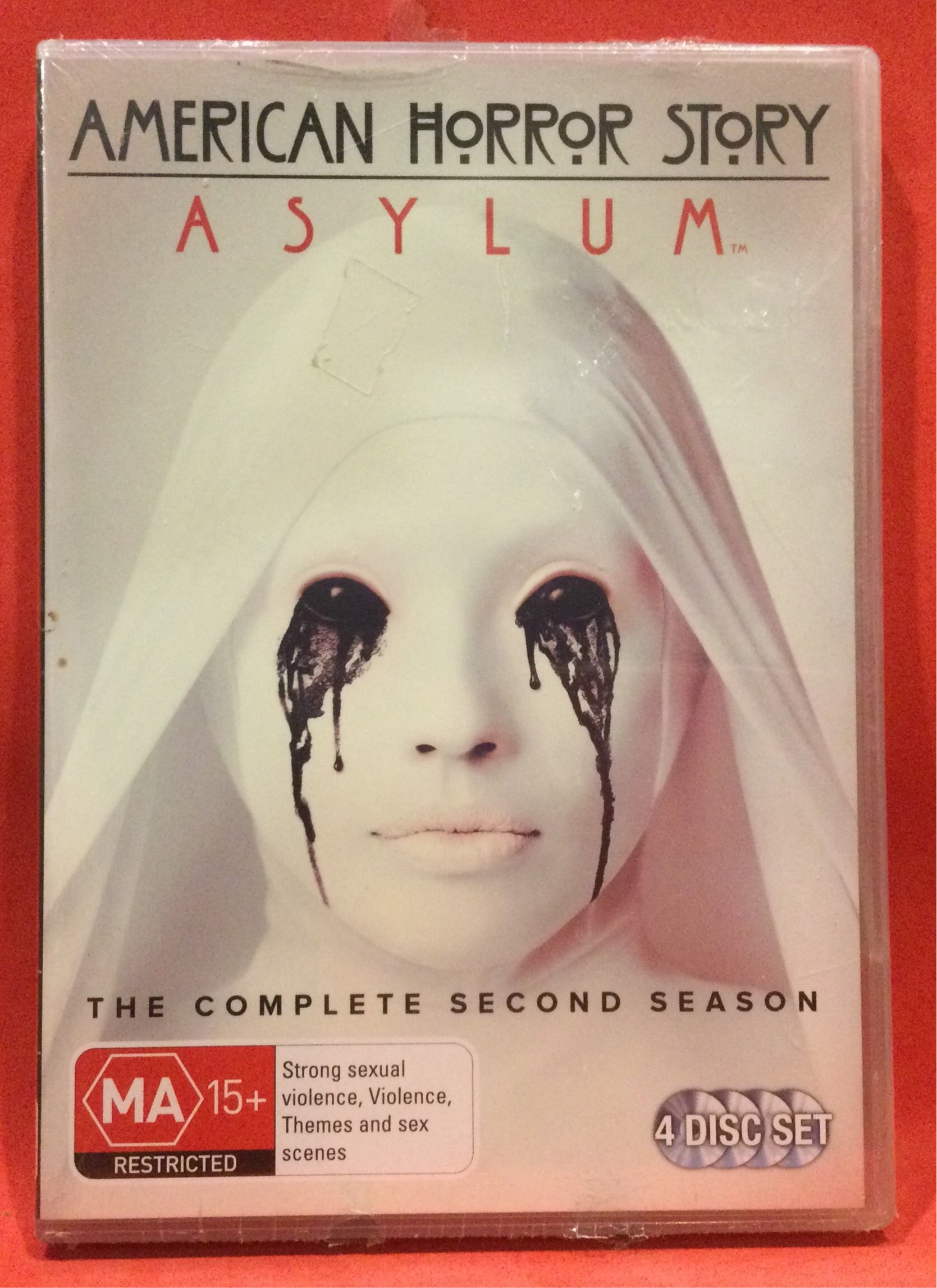 AMERICAN HORROR STORY - ASYLUM - COMPLETE SECOND SERIES - 4 DVD DISCS ...