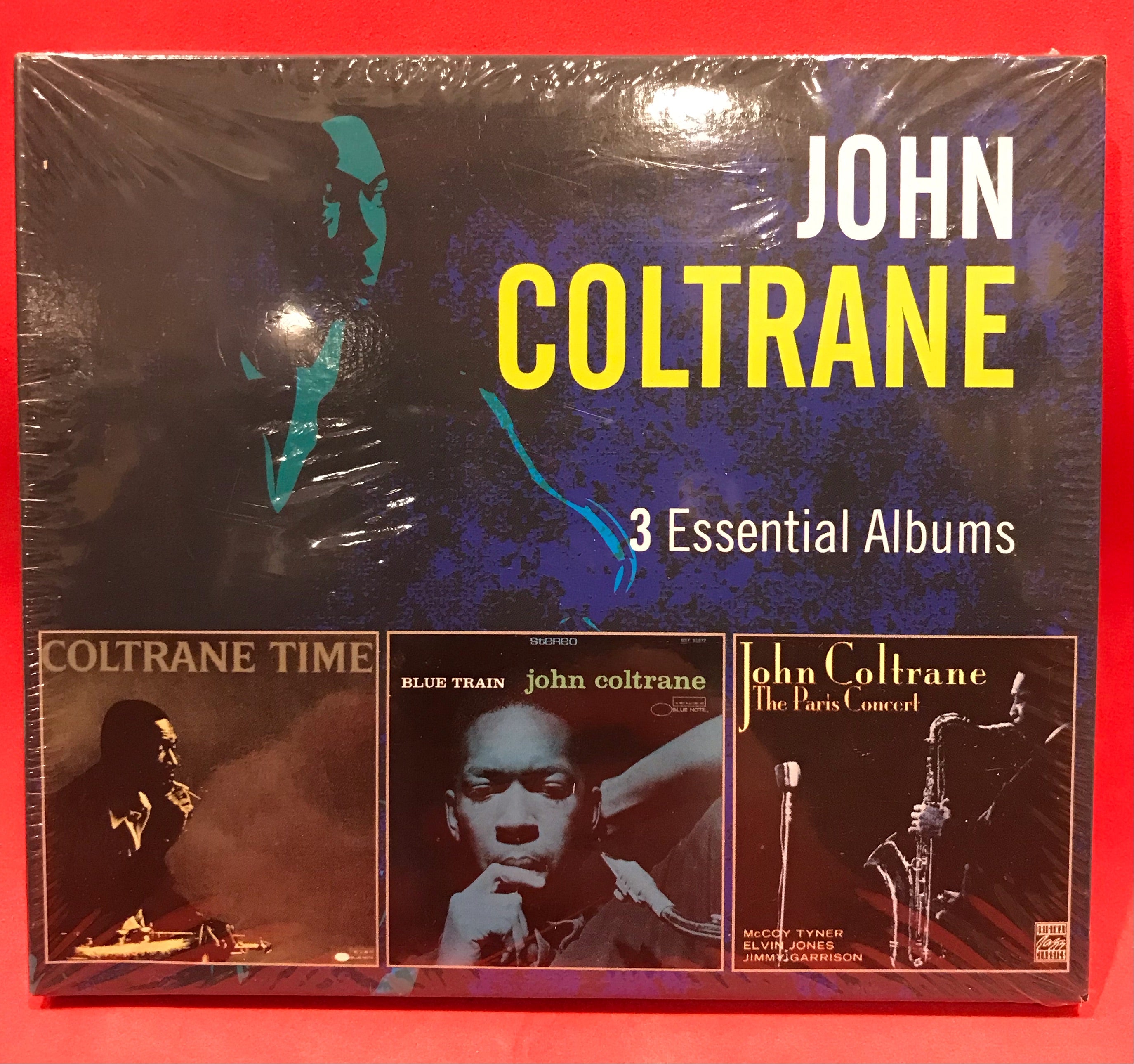 COLTRANE, JOHN - 3 ESSENTIAL ALBUMS - 3 CD DISCS (SEALED) – dixonrecycled
