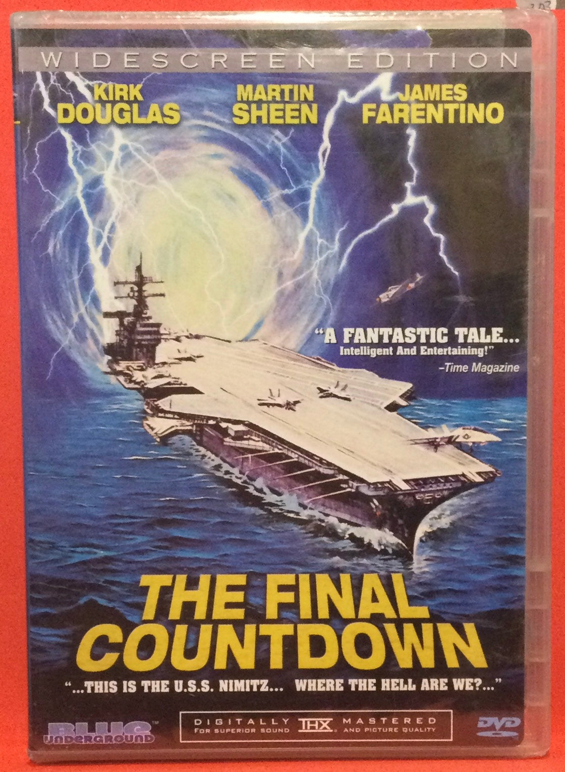 THE FINAL COUNTDOWN - KIRK DOUGLAS MARTIN SHEEN WIDESCREEN DVD (SEALED ...