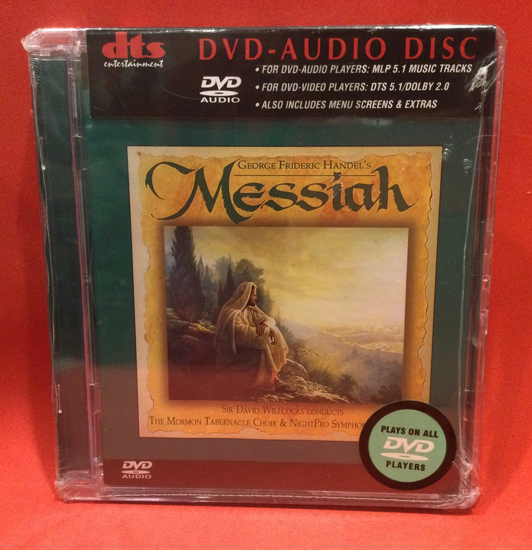 HANDEL - MESSIAH - DVD-AUDIO DISC (SEALED) – Dixon Recycled Records