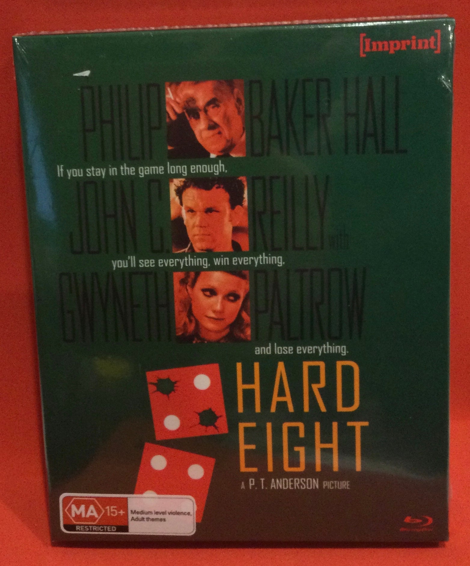 HARD EIGHT BLU RAY - (SEALED) – Dixon Recycled Records