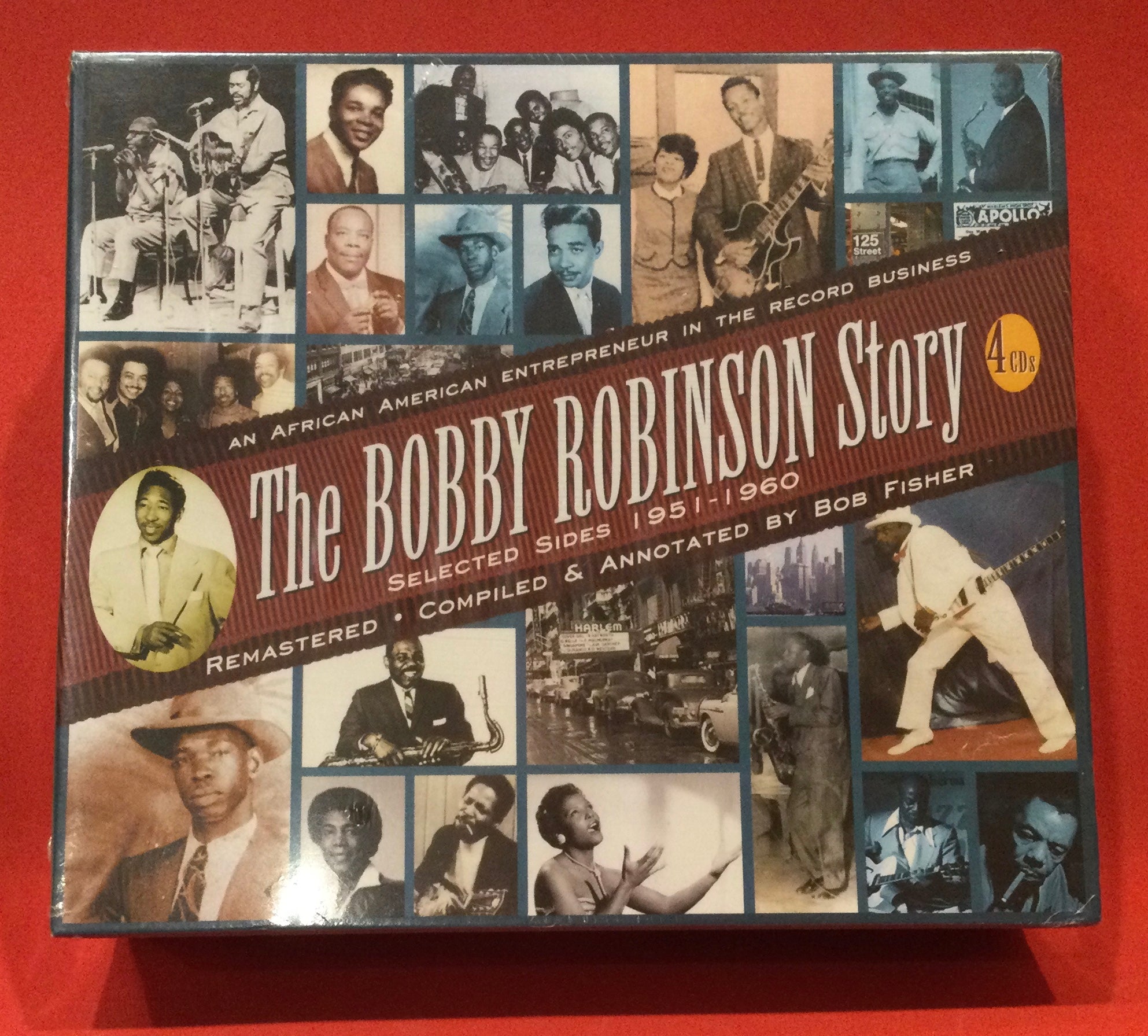 THE BOBBY ROBINSON STORY - 4 CD BOX SET (NEW / SEALED) – Dixon Recycled ...