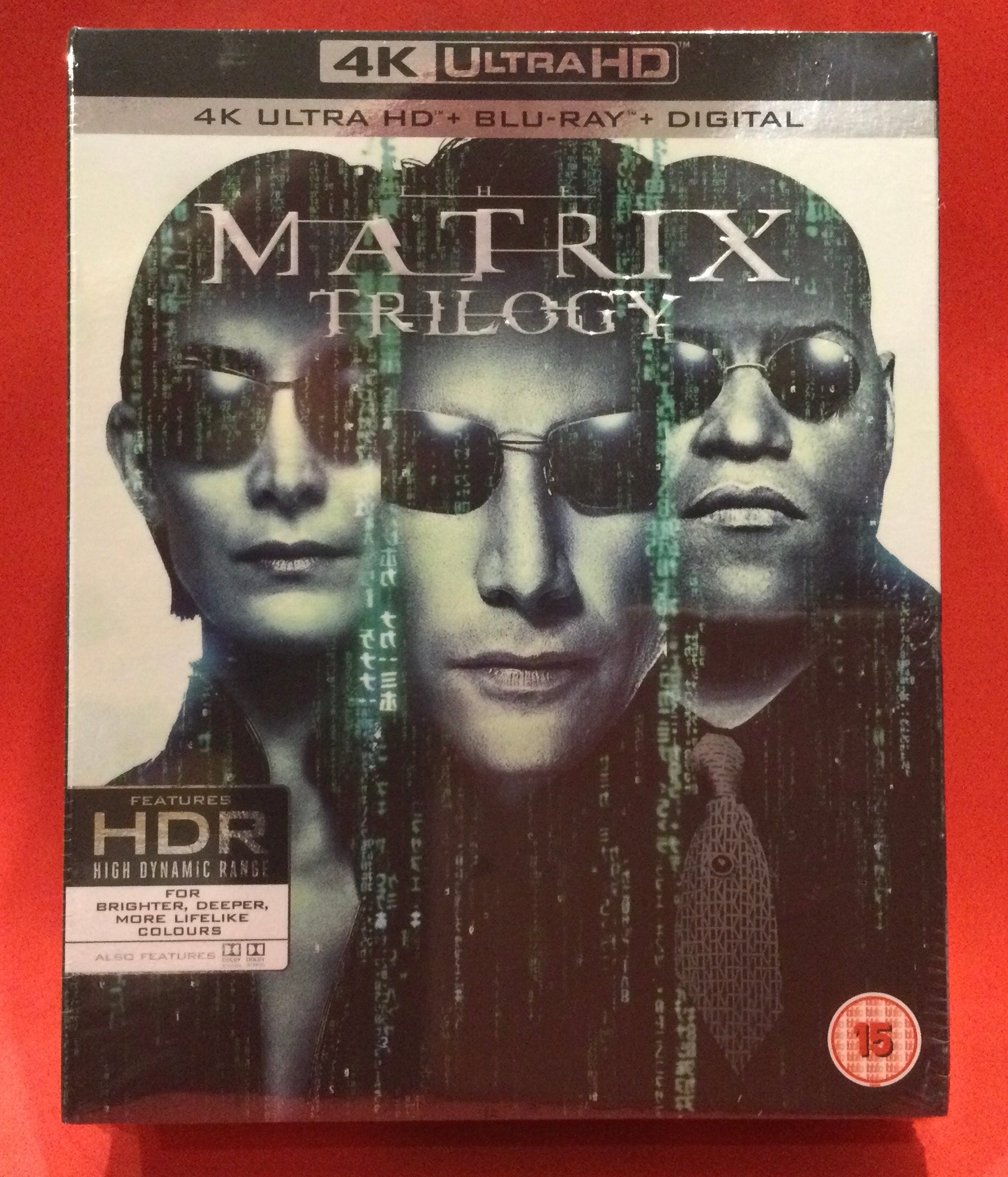 MATRIX TRILOGY, THE - BLU-RAY - 4K ULTRA HD - 9 DVD DISCS (SEALED ...