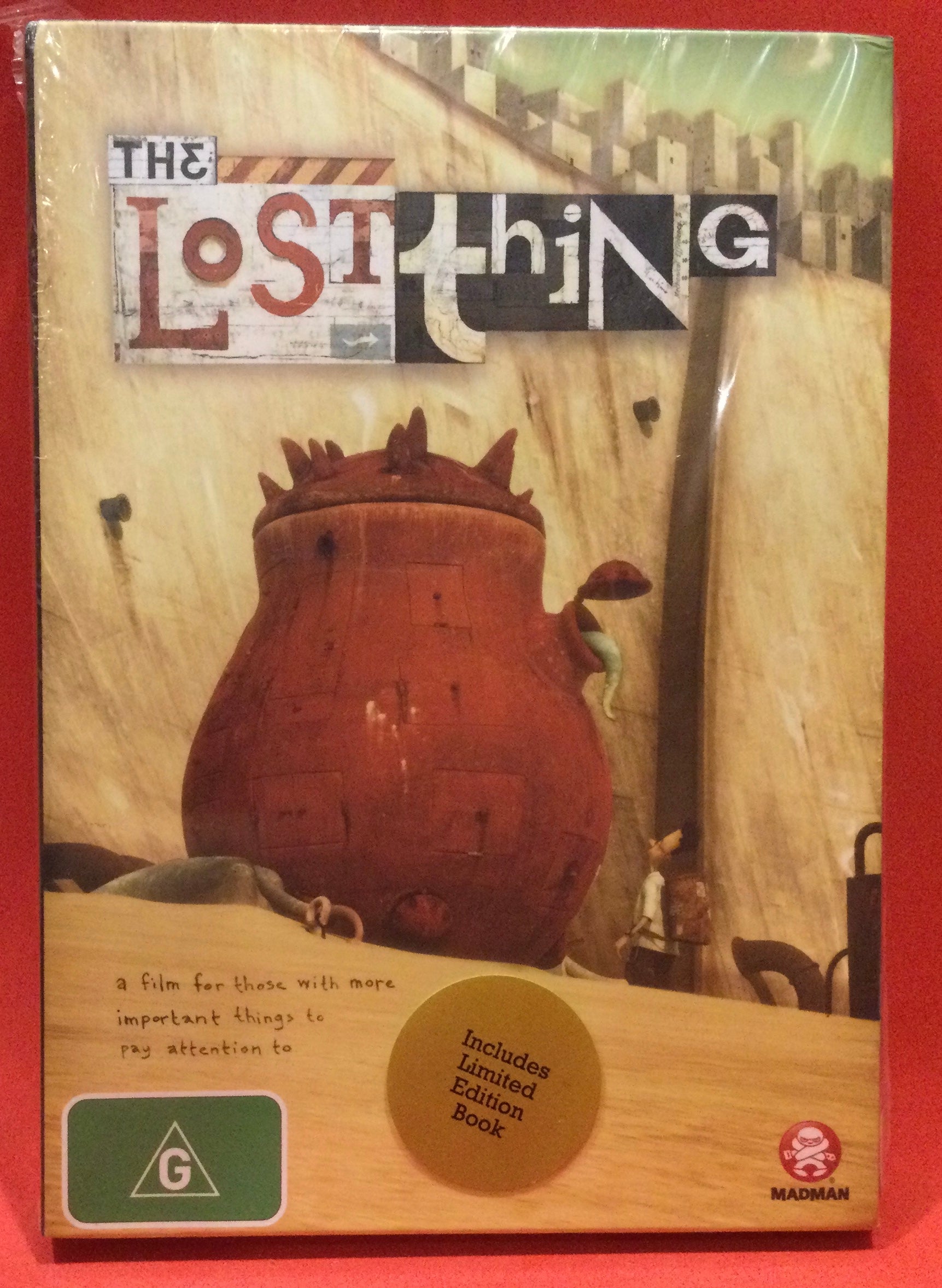 LOST THING, THE -DVD INCLUDES LIMITED EDITION BOOK (SEALED) – dixonrecycled