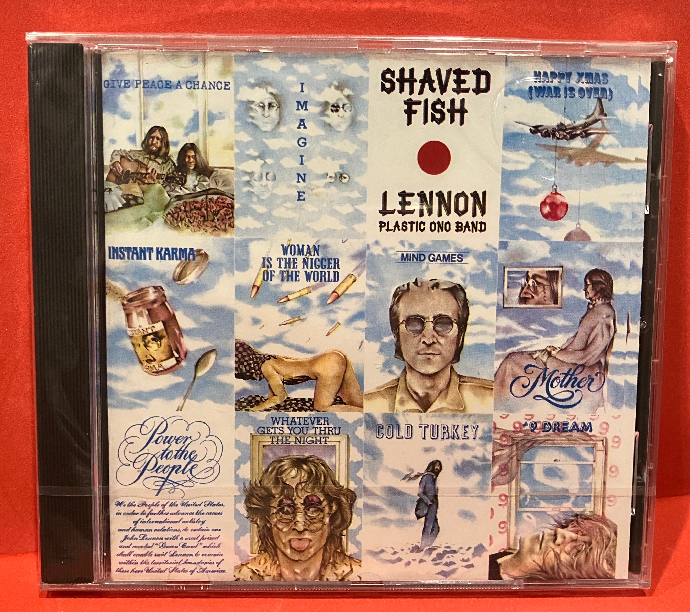 JOHN LENNON PLASTIC ONO BAND - SHAVED FISH - CD (SEALED) – Dixon ...
