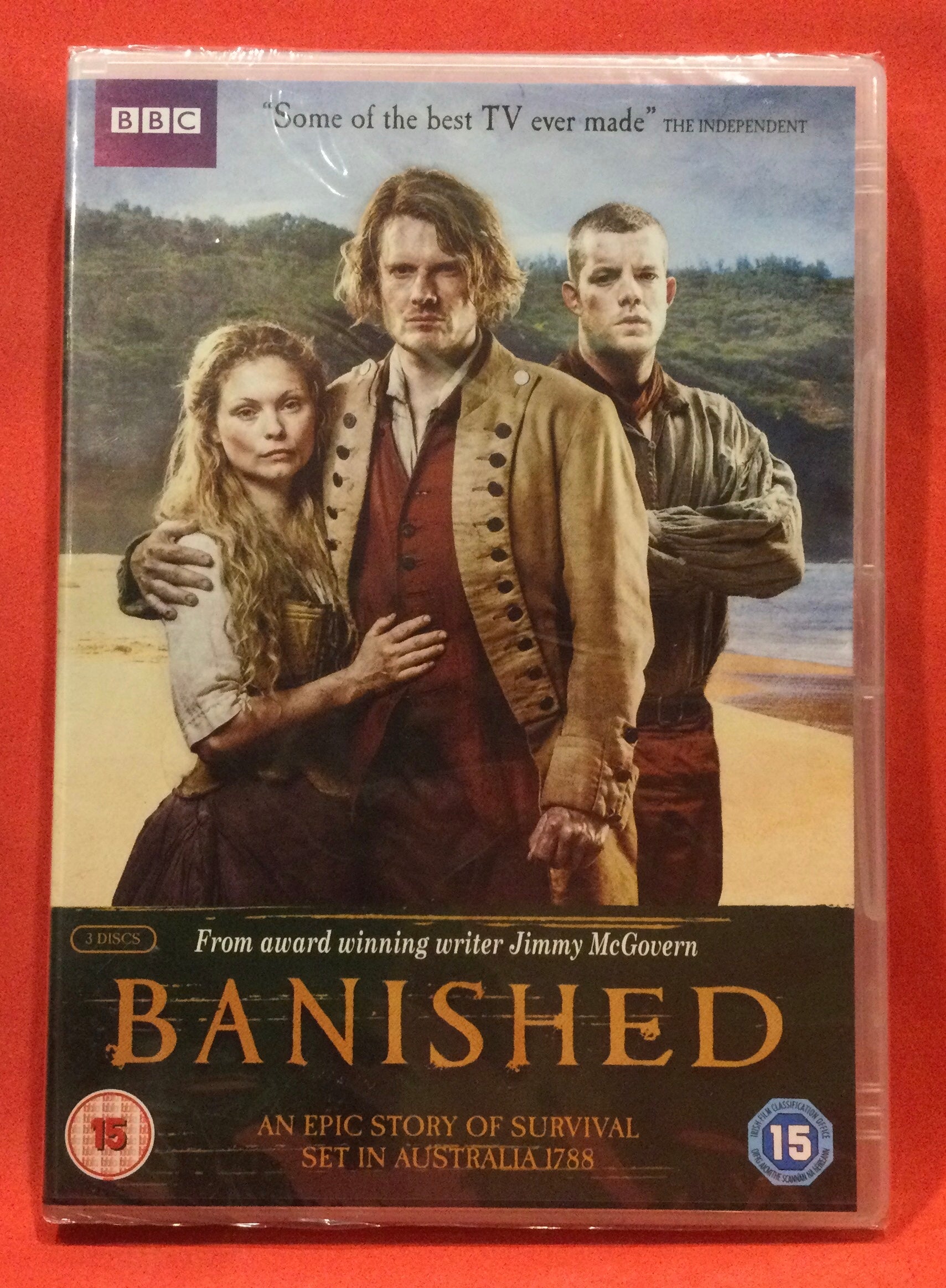 BANISHED - TV SERIES - 3 DVD DISCS (SEALED) – Dixon Recycled Records