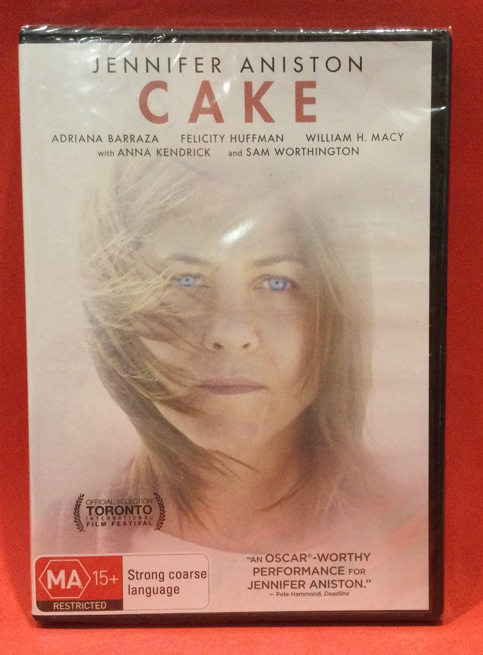 CAKE DVD - JENNIFER ANISTON (SEALED) – Dixon Recycled Records