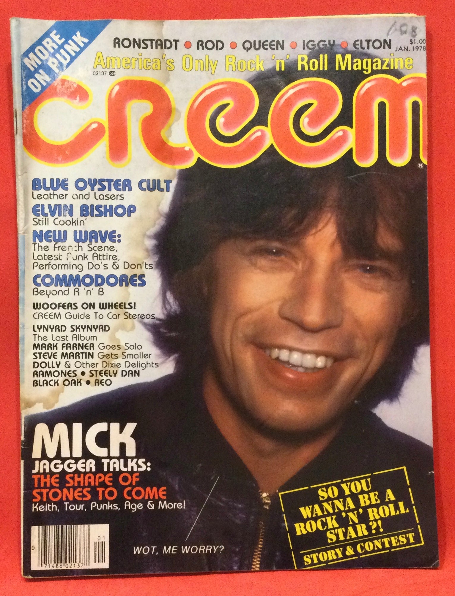 CREEM MAGAZINE - JANUARY 1978 – Dixon Recycled Records